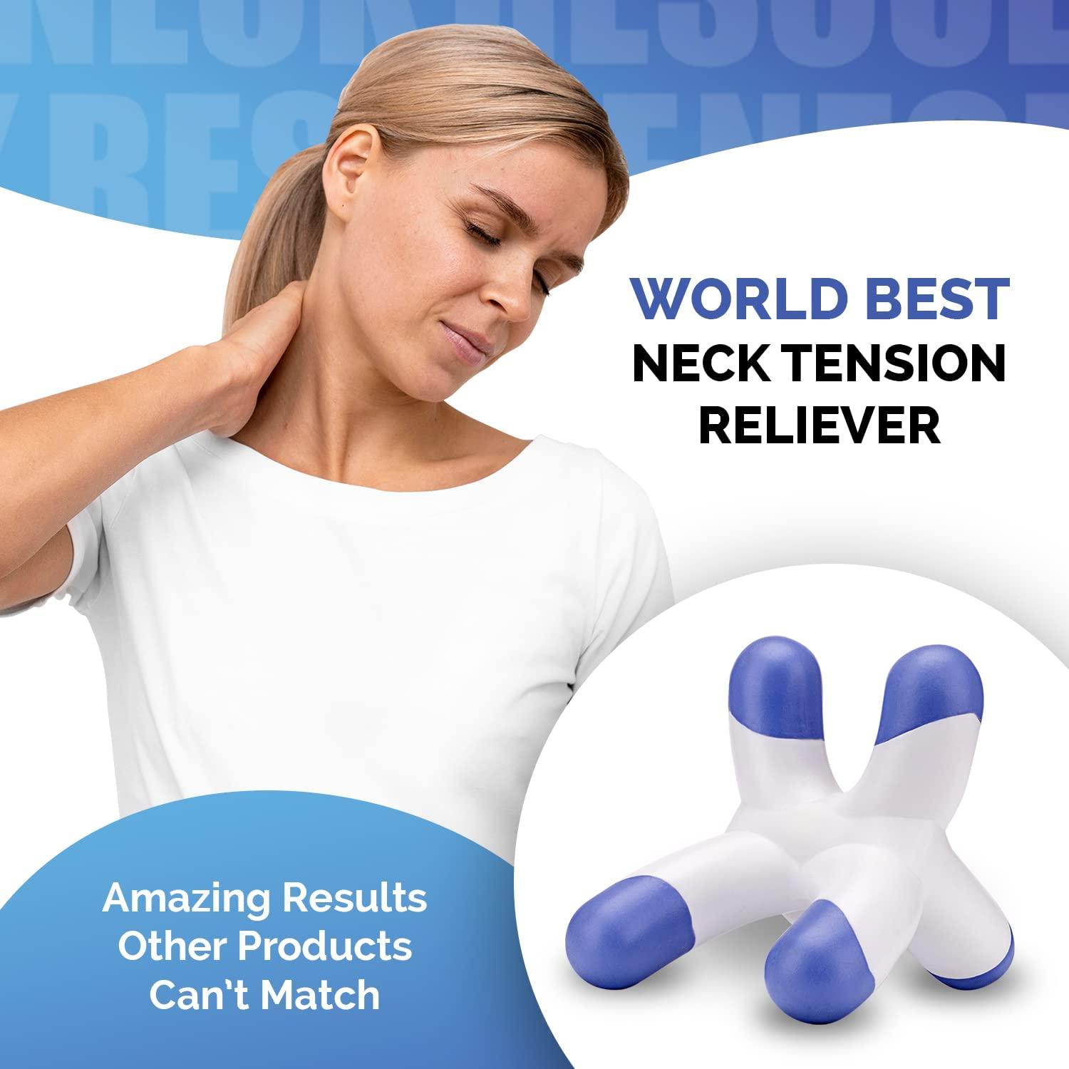 Premium Neck Massager and Cervical Traction Device for Fast Pain Relief ...