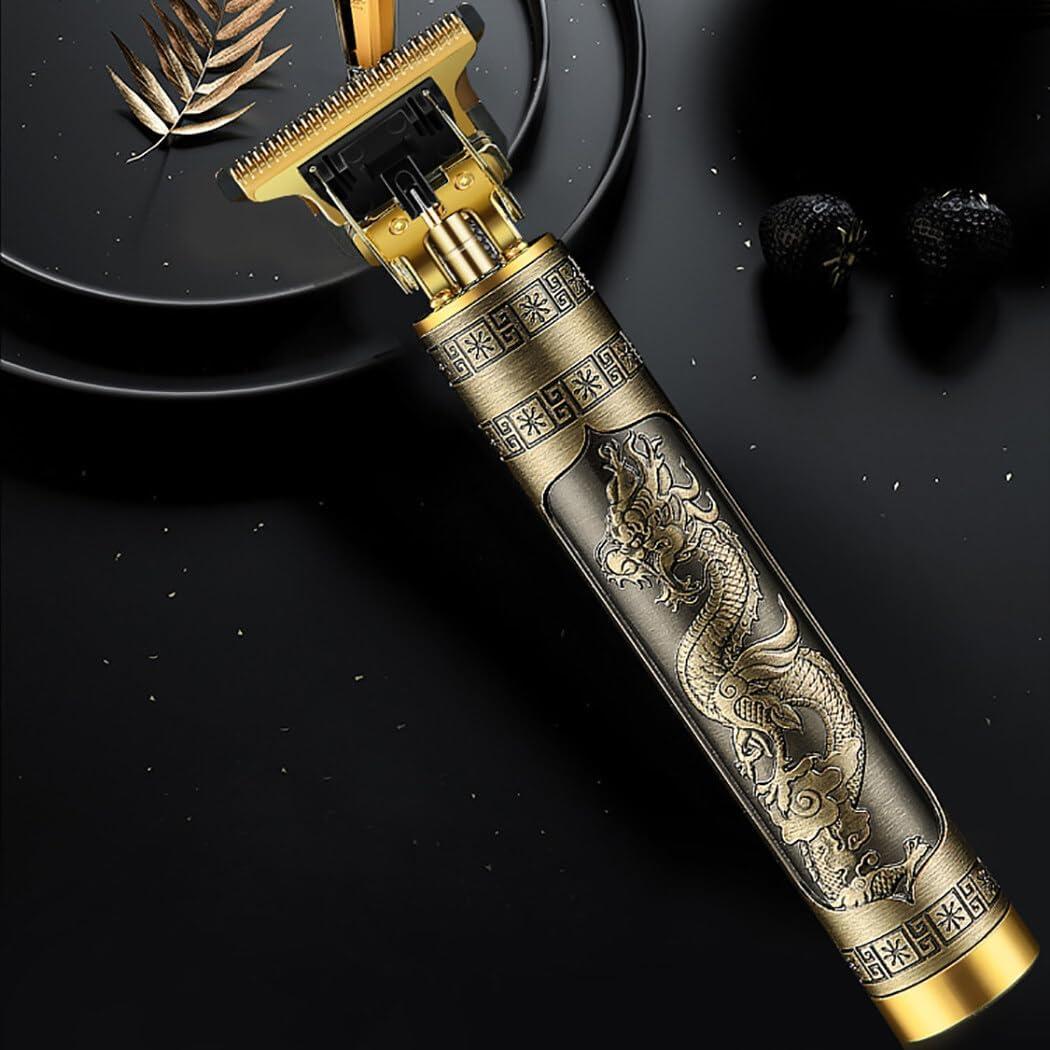 Rechargeable T Shape Hair Clipper: Plastic Reusable Waterproof Battery ...