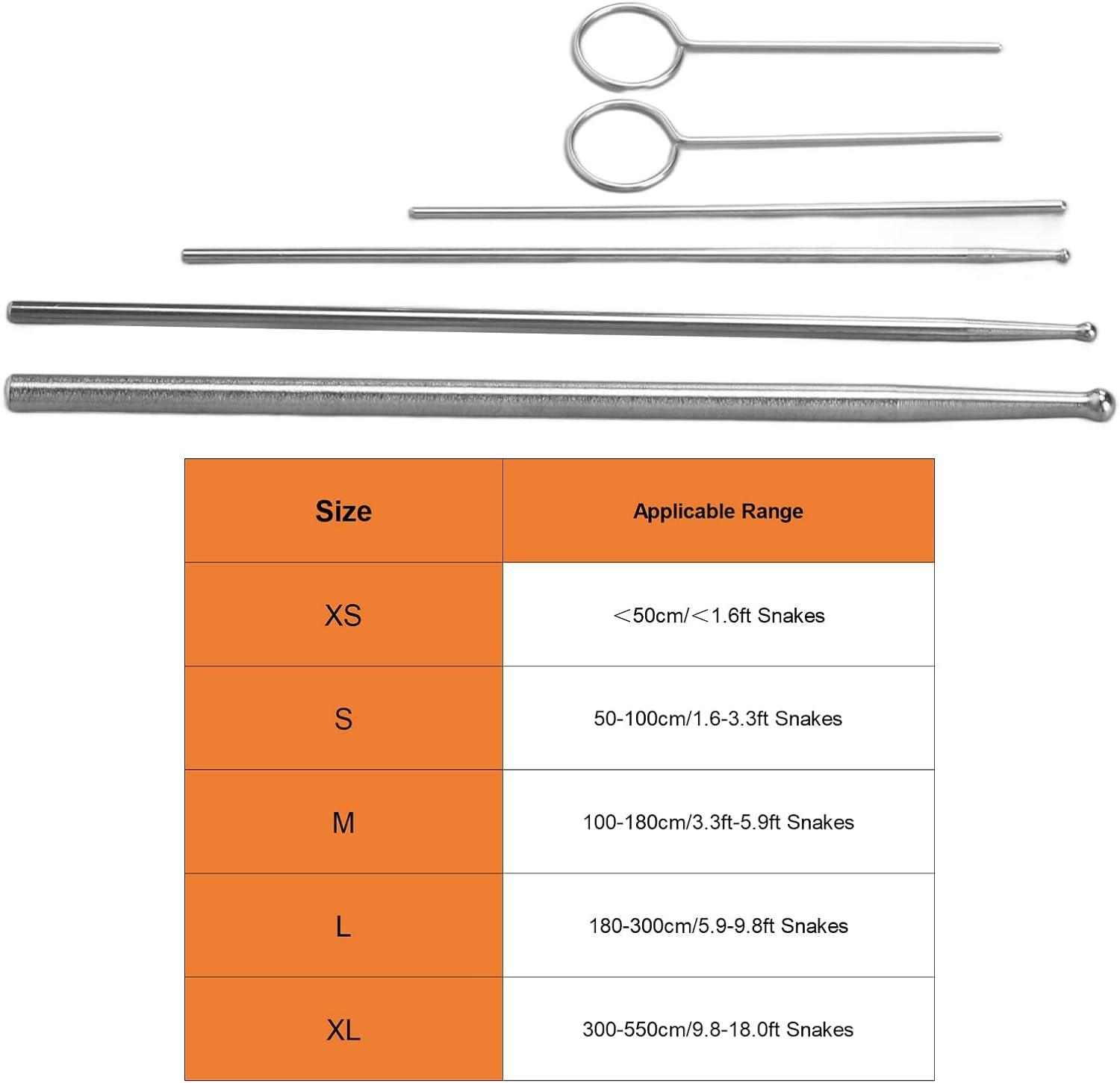 Fupei Round Head Reptile Probe 5 Sizes Smooth Anti Allergic Snake Probe ...