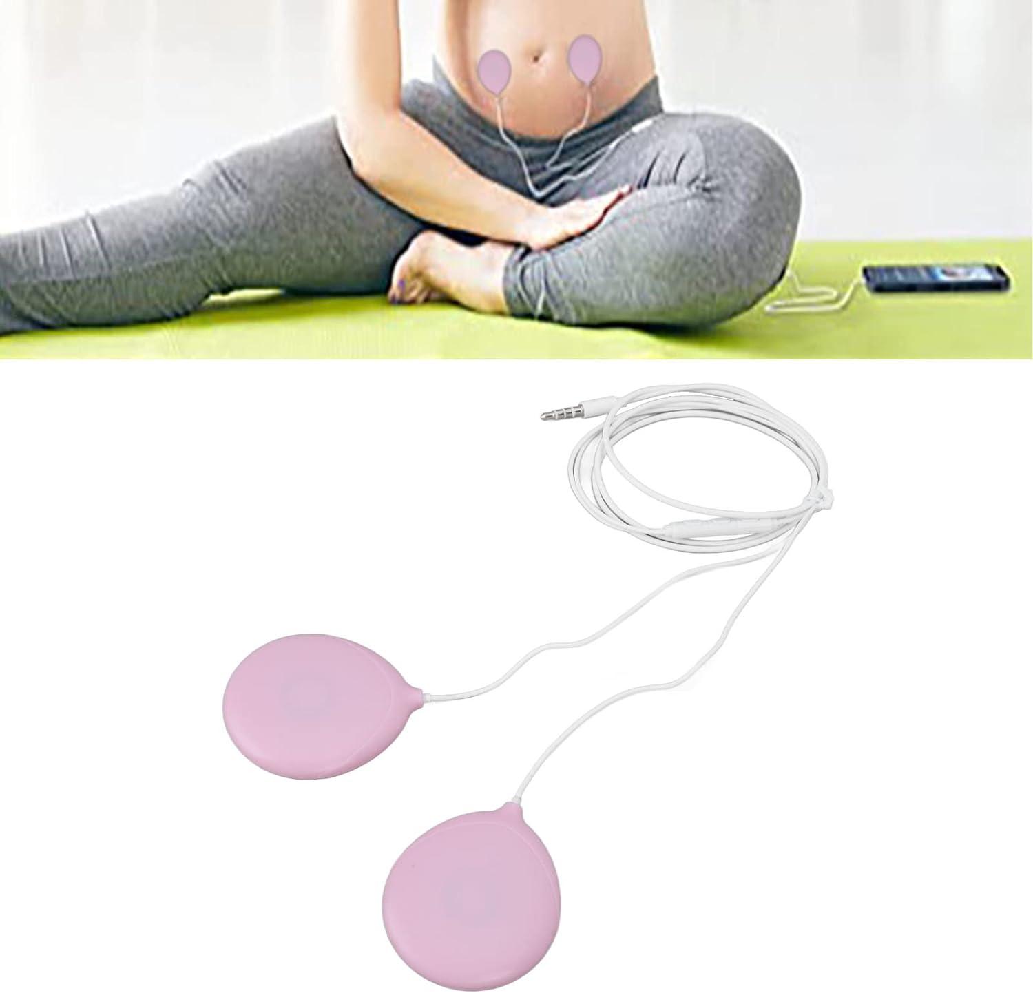 Jonlaki Baby Bump Headphones and Speaker Set | Pregnancy Audio Splitter ...