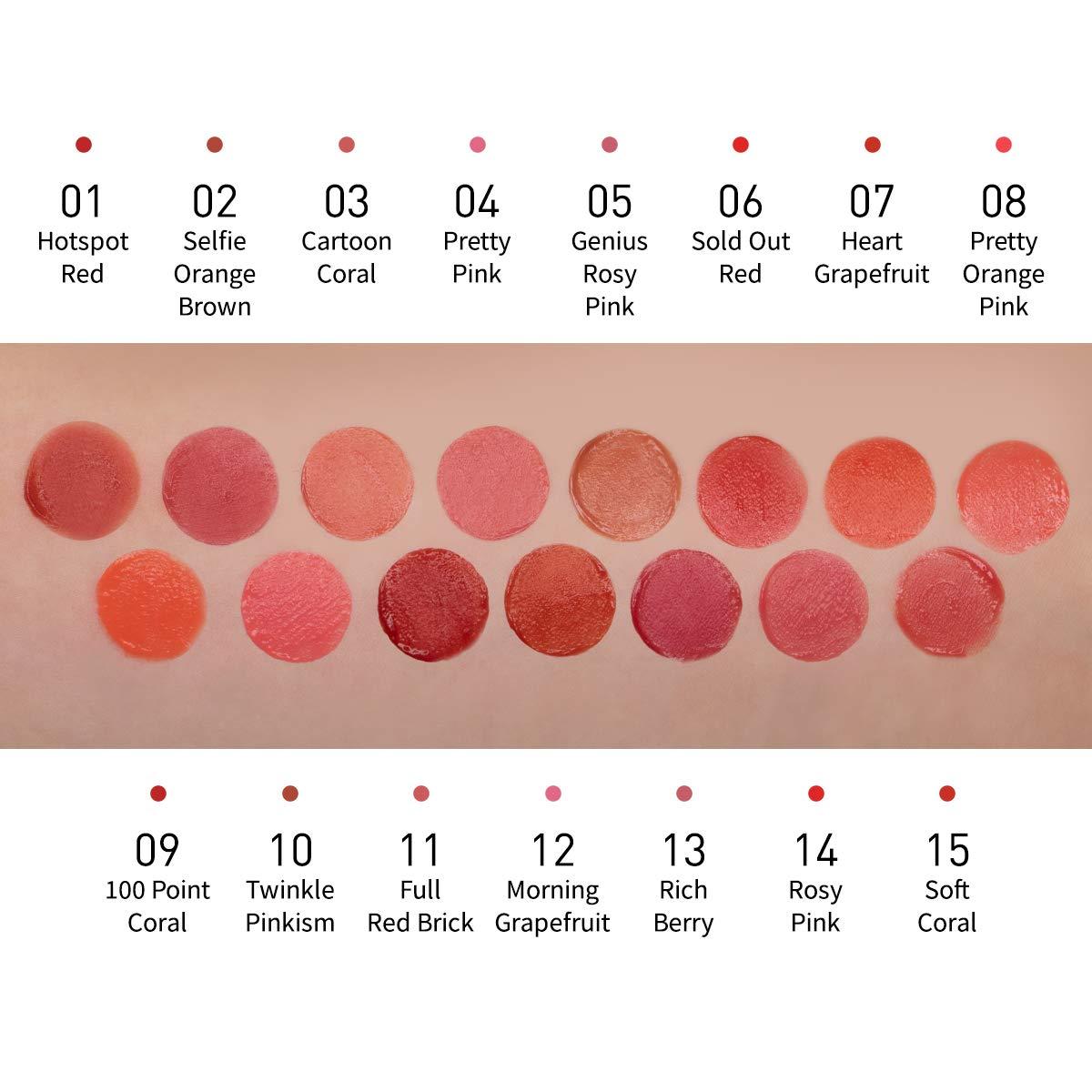 Peripera Ink Velvet Lip Tint Swatches at JENENGE blog