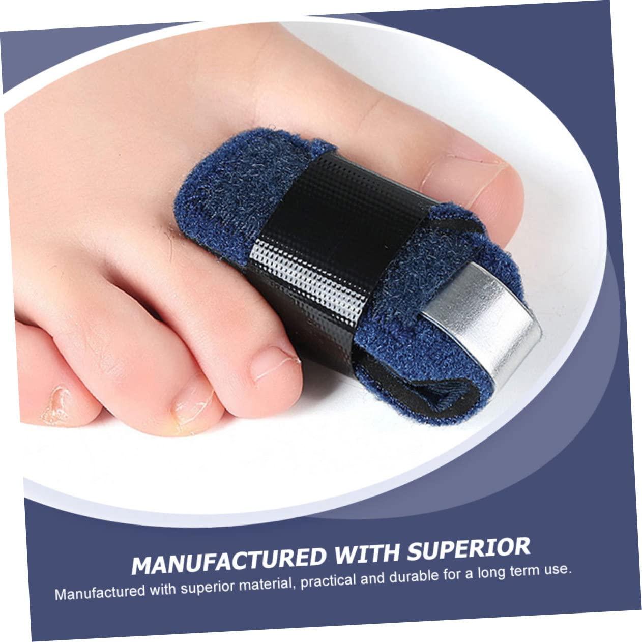 Cabilock 3pcs Thumb Splint Toe Finger Support Brace Set - Blue Toe ...