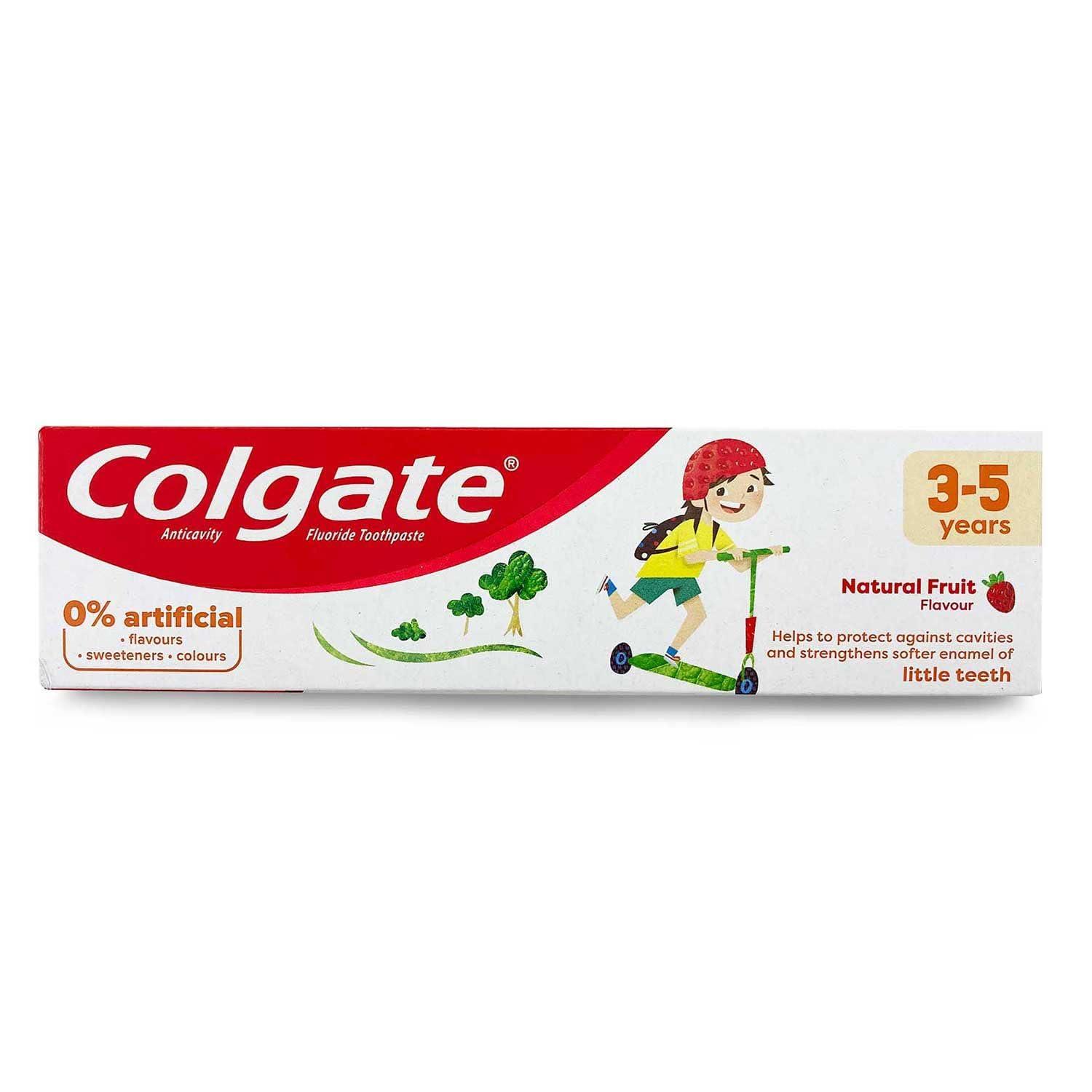 Colgate Kids Strawberry Toothpaste 50ml for 3-5 Years | Gentle Dental ...