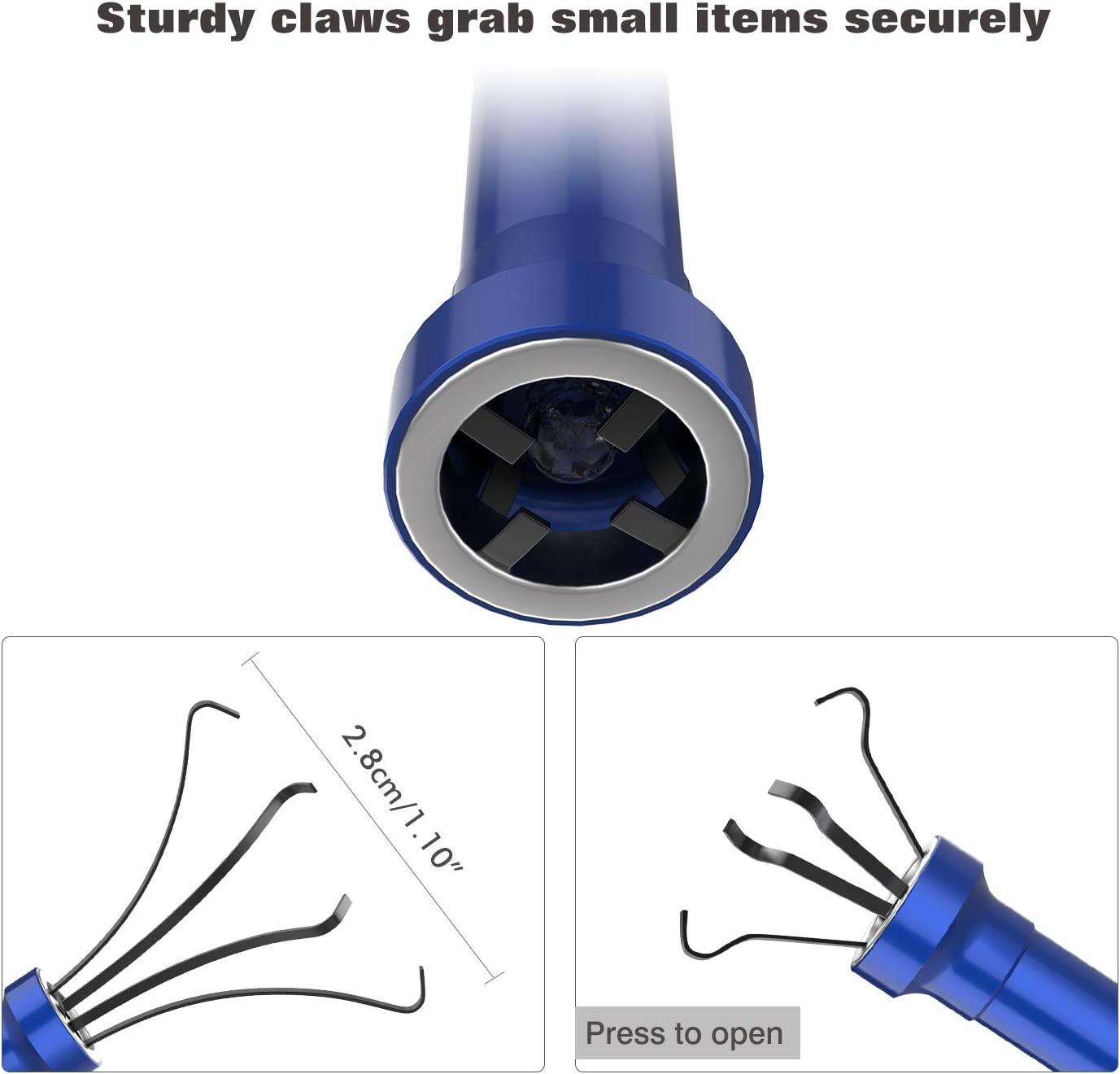 Housolution Magnetic Grabber Tool with LED Lights - Flexible Bendable ...