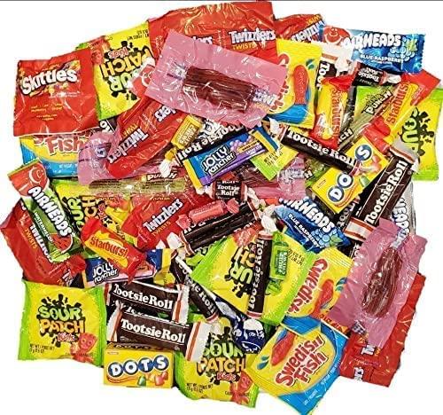 Assorted Candy Party Mix (36oz) - Fun Size Halloween Care Package with ...