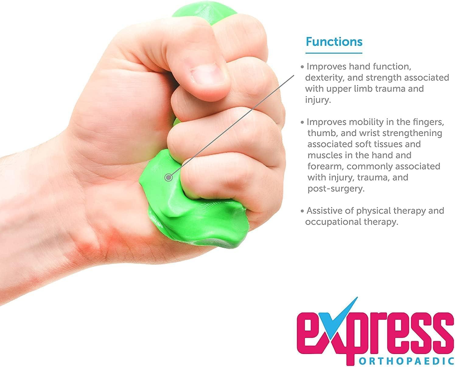 Express Orthopaedic Hand Therapy Putty - Medically Approved Resistance ...