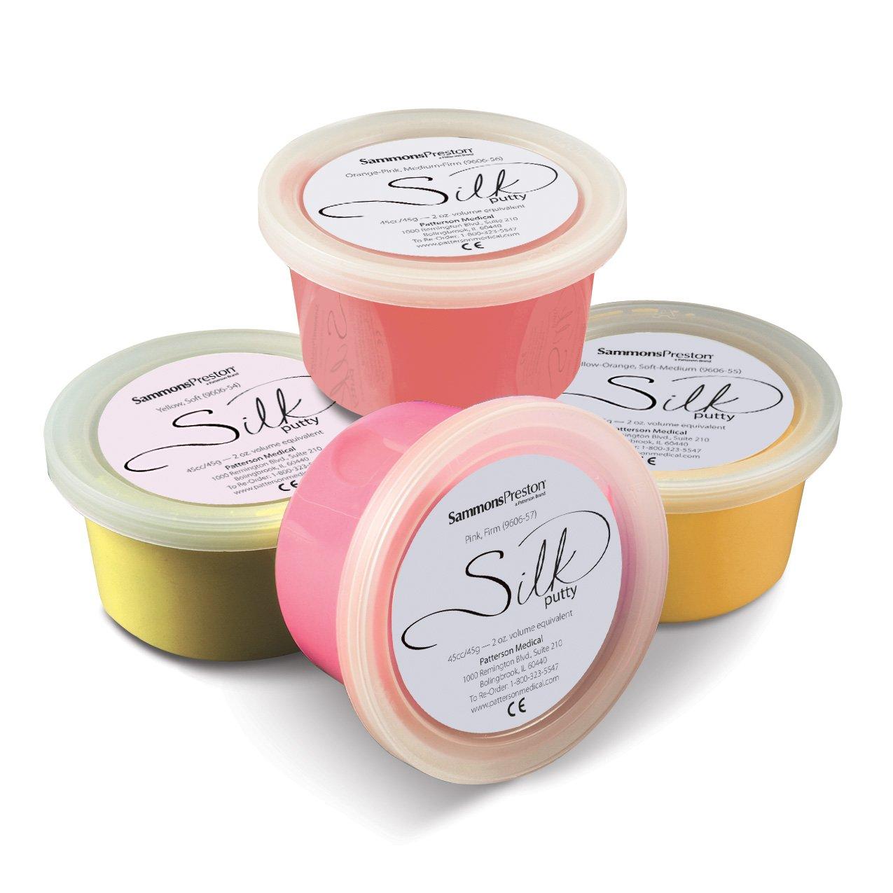 Sammons Preston 81299 Silk Putty, Yellow, Soft, 1 lb, Occupational ...