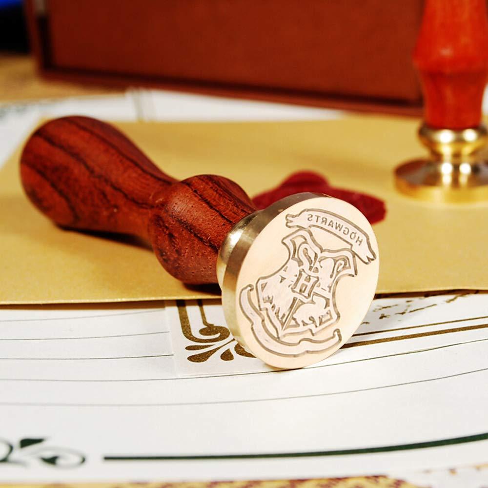 Wax Seal Stamp Hogwarts Retro Wax Seal Stamp with Handle Great for ...