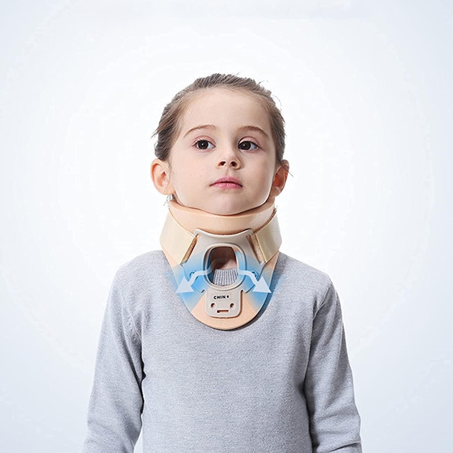Safwel Adjustable Neck Brace Collar for Kids | Neck Support for Injury ...