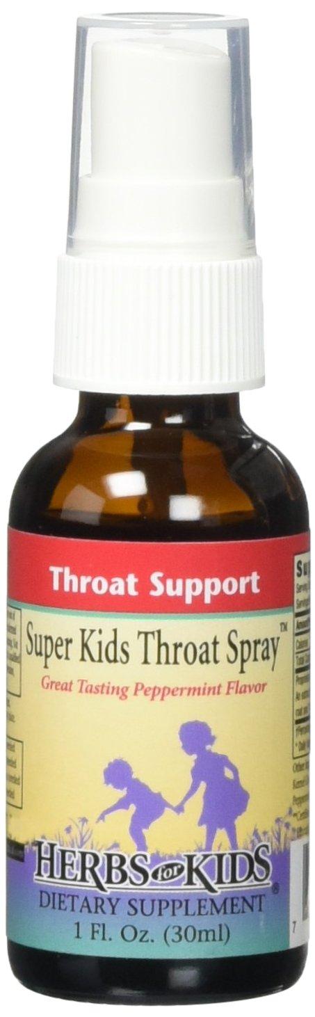 Herbs for Kids Super Kids Throat Spray 1 Ounce
