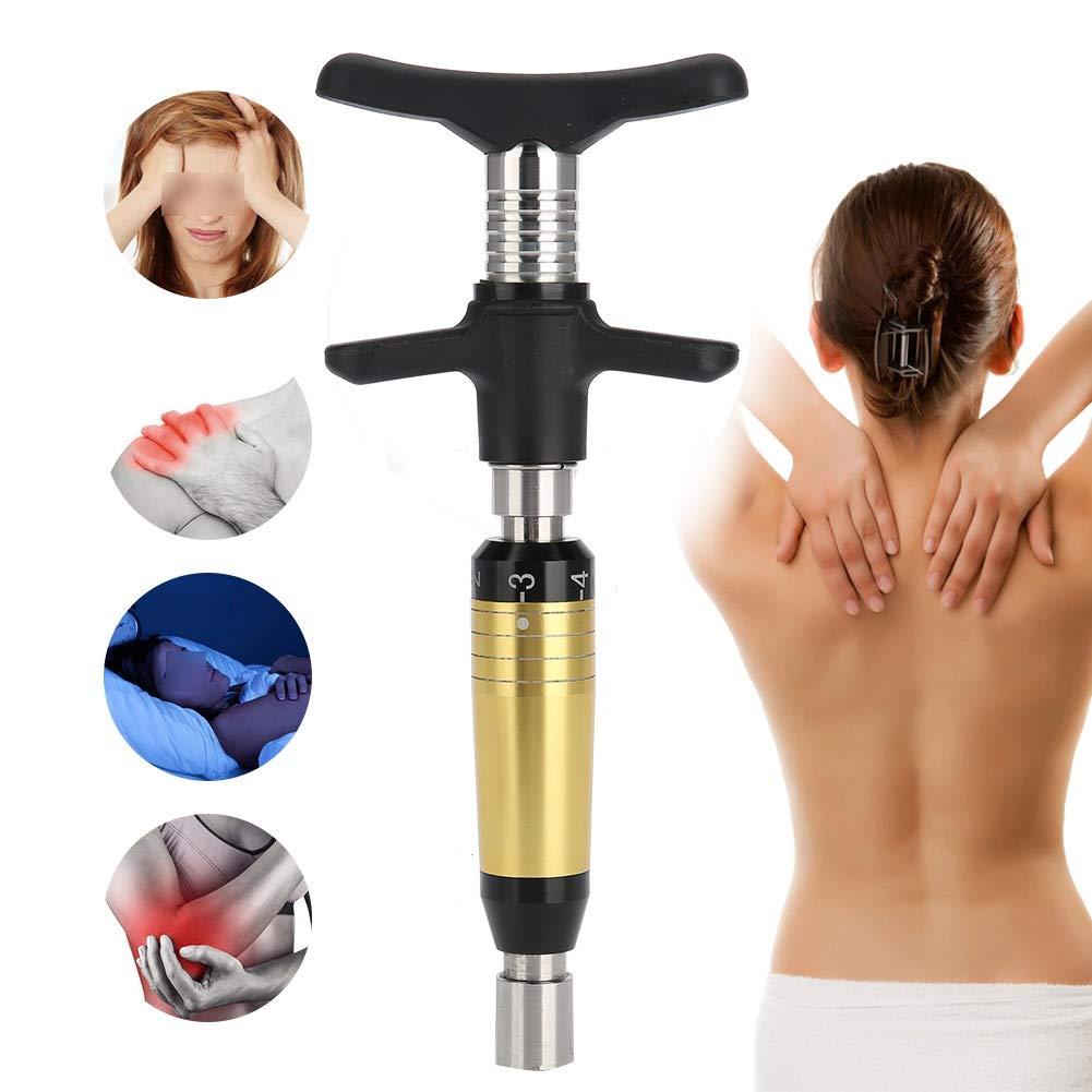 Spinal Correction Gun - Handheld Chiropractic Adjustment Tool with 4 ...