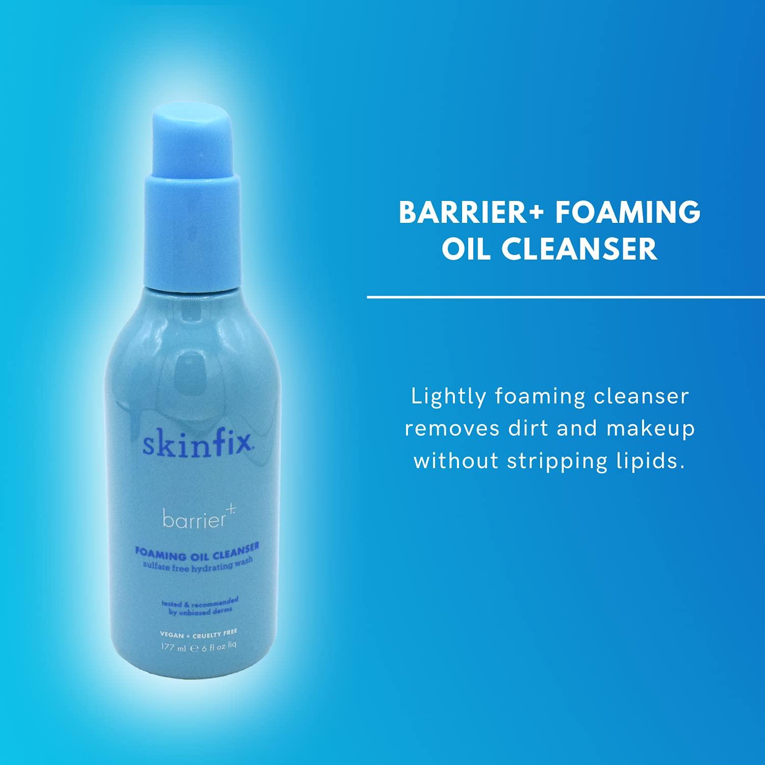 Skinfix Barrier Foaming Oil Hydrating Cleanser 6 oz - Gentle Skin ...