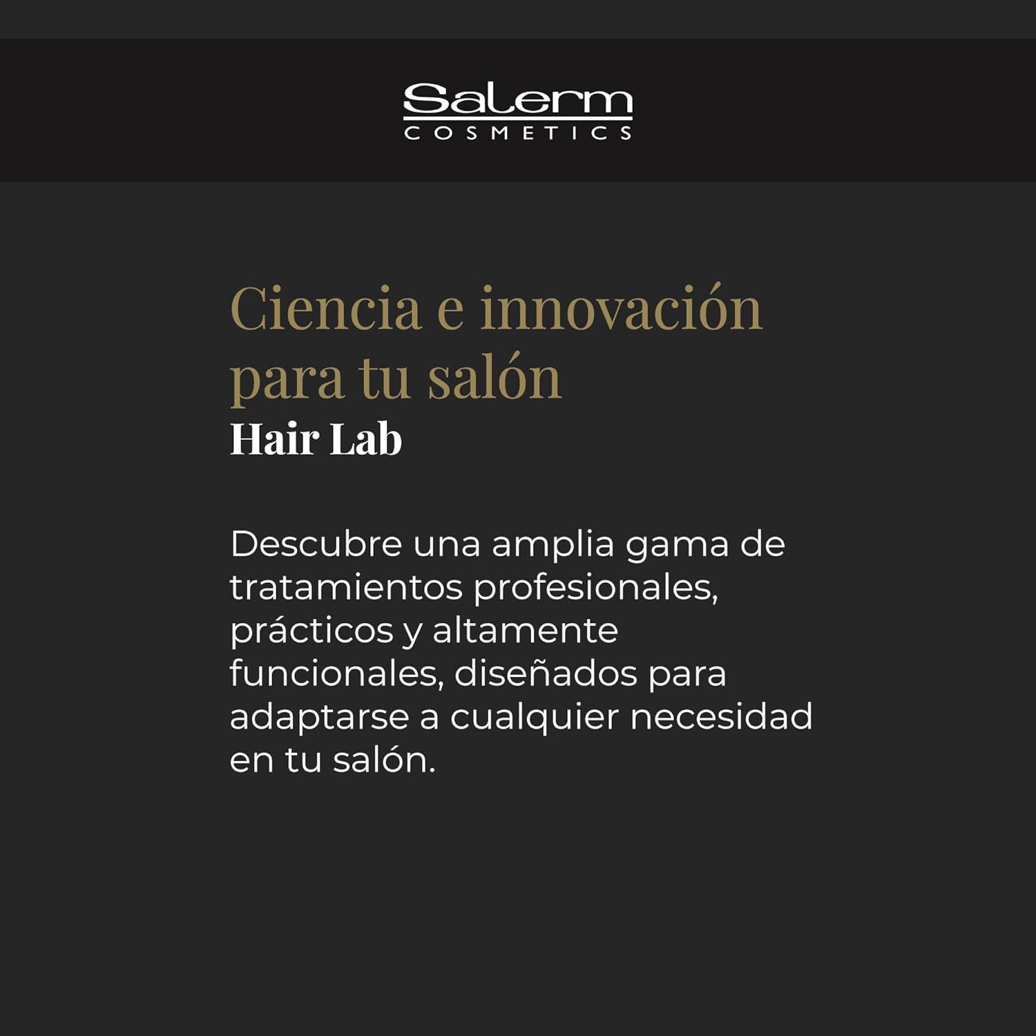 Salerm Greasy Control Hair Lab - 300ml Seborregulatory Shampoo Controls Excess Oil & Cleans ...