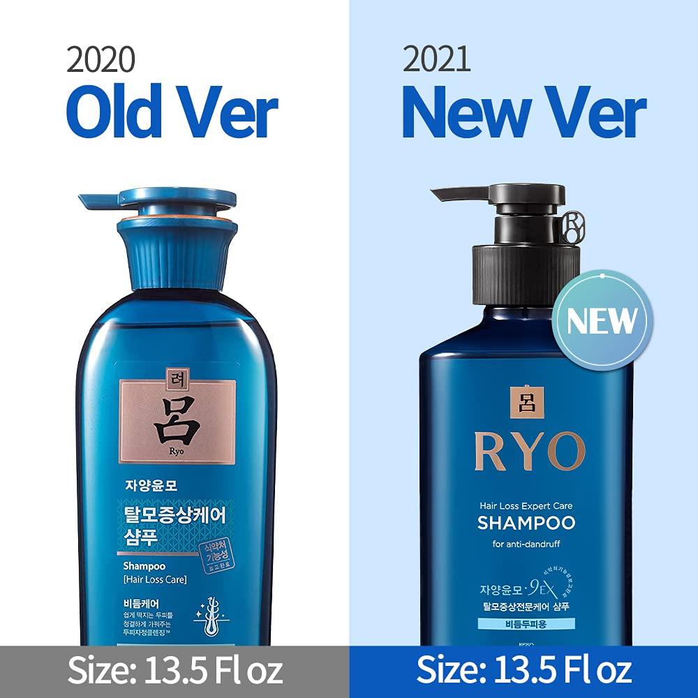 Ryo Anti-Dandruff Care Shampoo 400ml - Dry Scalp Relief for Itching and ...