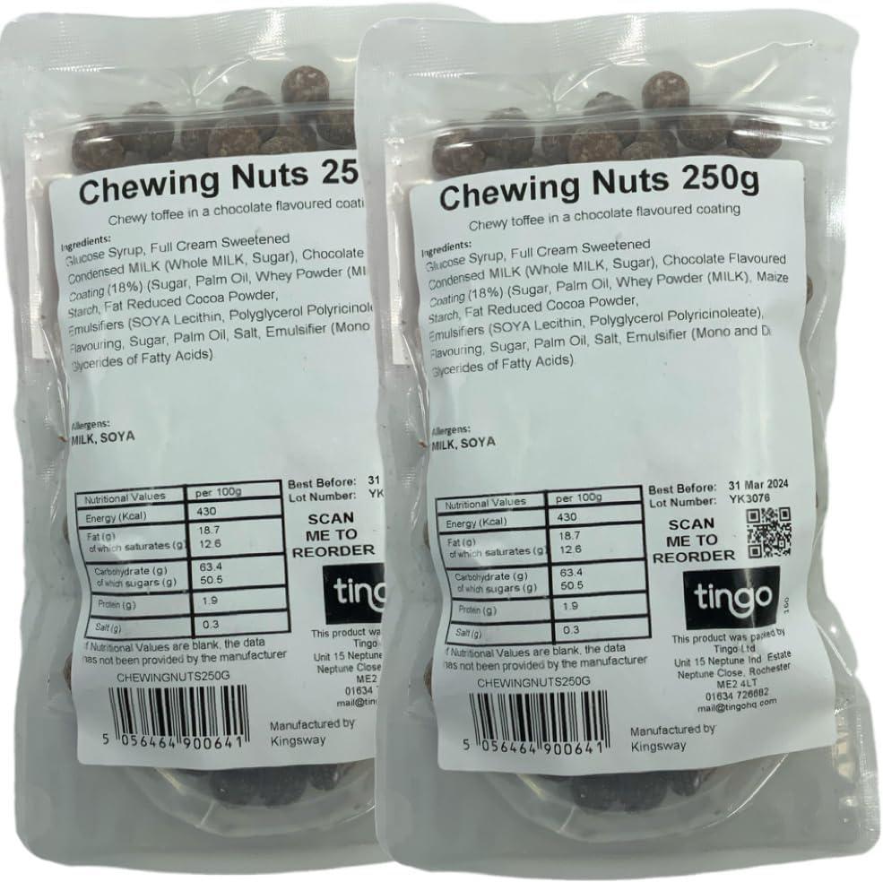 500G Chewing Nuts Chewy Toffee Retro Sweets | Buy Now with Express ...