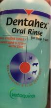 Vetoquinol Dentahex Pet Oral Hygiene Rinse 8oz - Prevent Dental Issues ...
