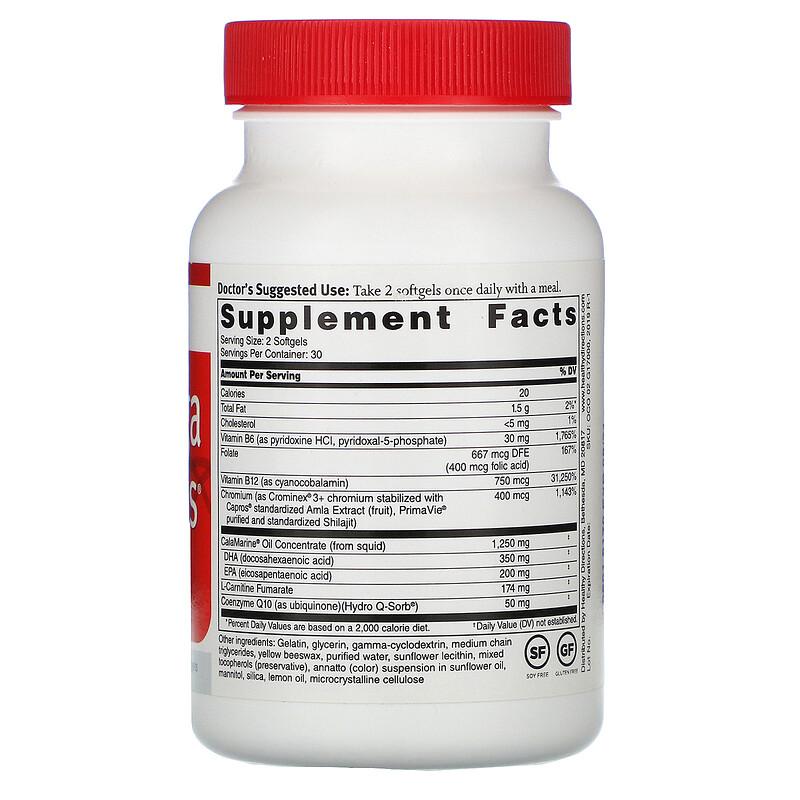 Dr. Sinatra Omega Q Plus - 60 Softgels | Premium Omega-3 & CoQ10 ...