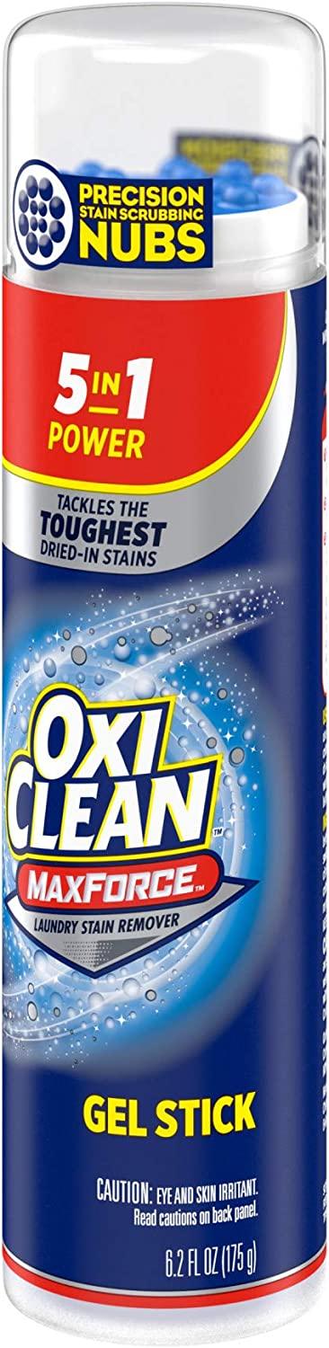 OxiClean Max Force Gel Stain Remover Stick 6.2 oz (Pack of 2 ...