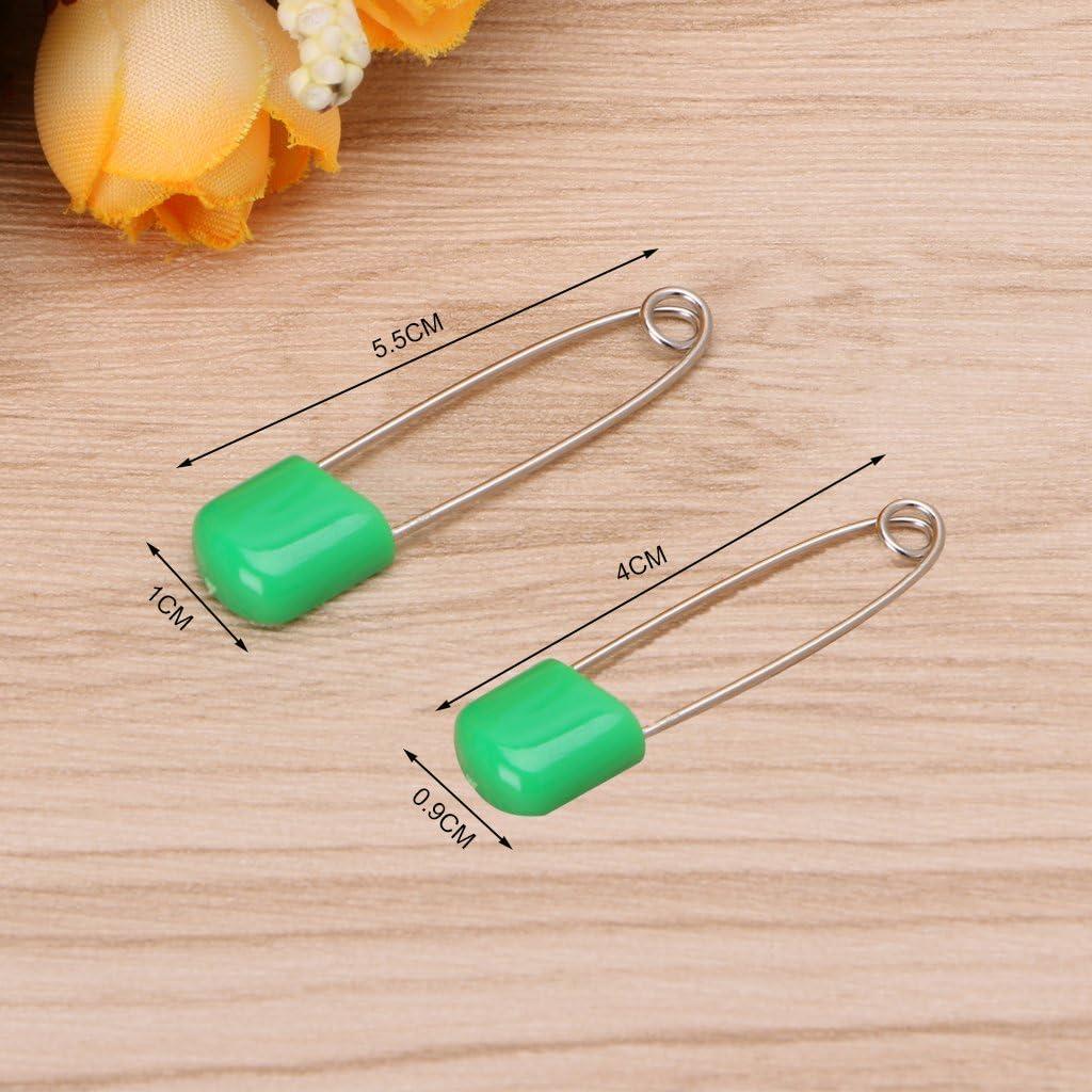 20pcs Baby Diaper Pins - Colorful Safety Lock Pins for Cloth Diapers ...