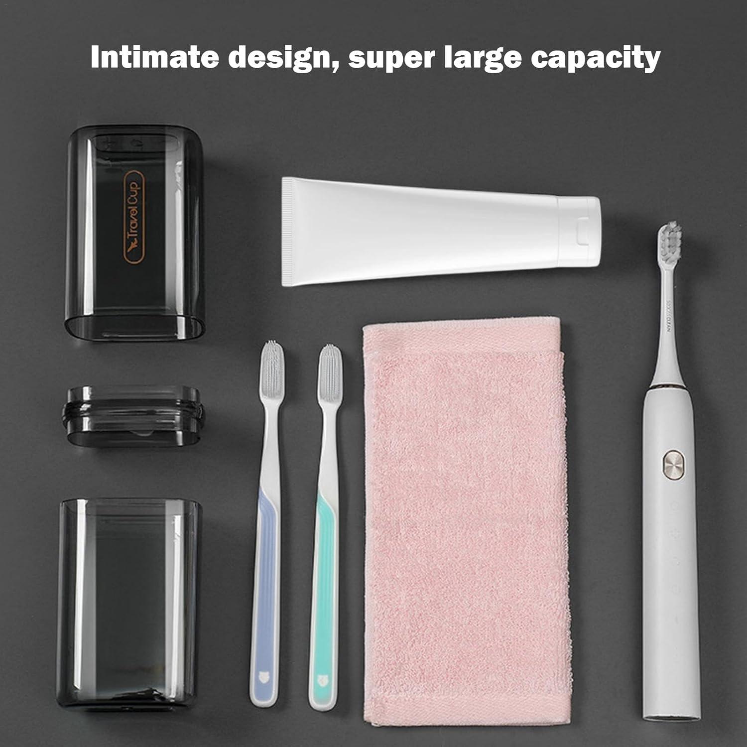 Portable Toothbrush Case | Travel Toothbrush Storage Box & Organizer ...