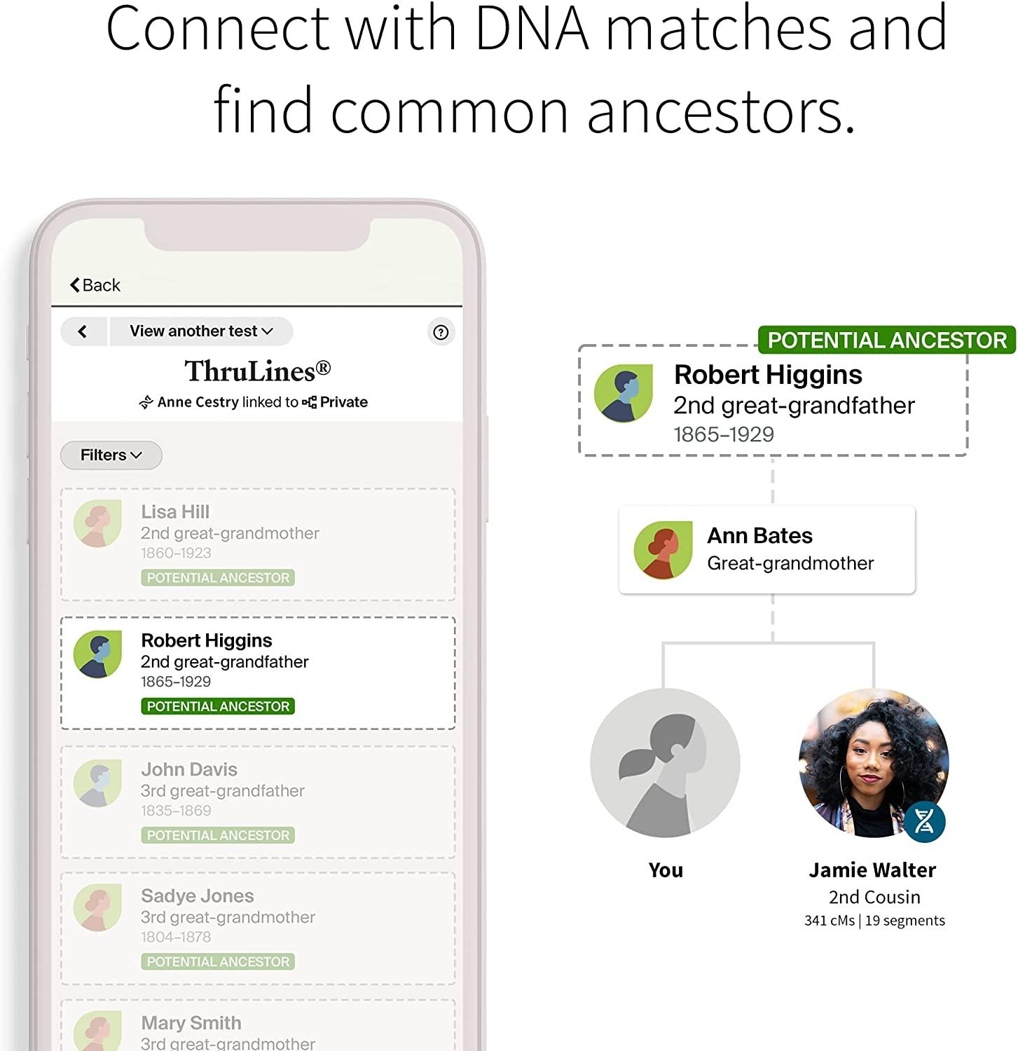 AncestryDNA: Genetic Ethnicity Test + 3-Month Ancestry World Explorer ...