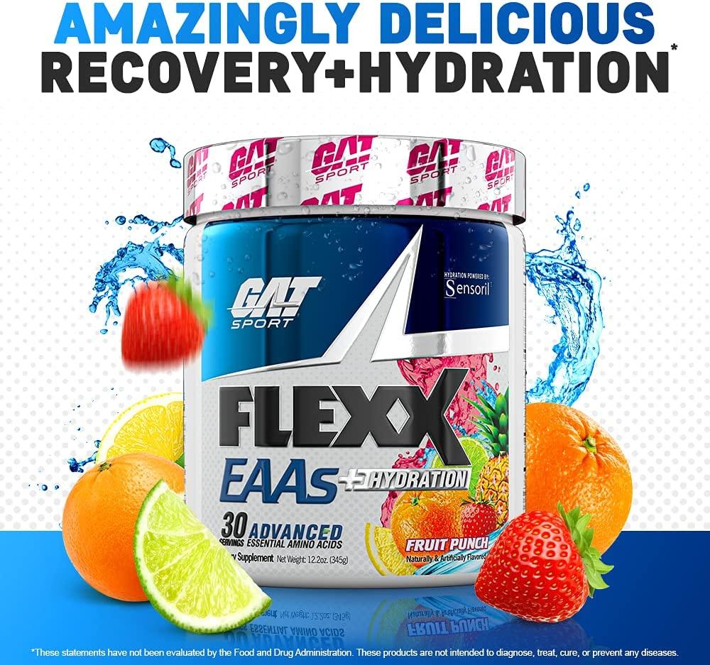 GAT Sport Flexx EAAs + Hydration Strawberry Mango - 30 Servings | Buy Now with Express ...