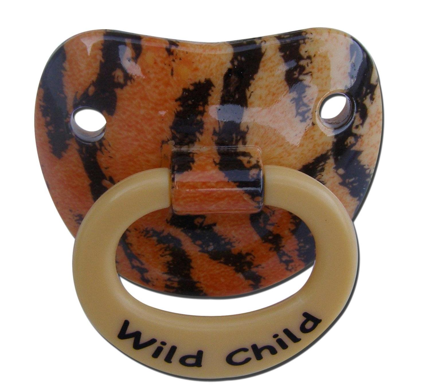Billy Bob Baby Silicone Pacifier - Wild Child Tiger | Safe & Stylish ...