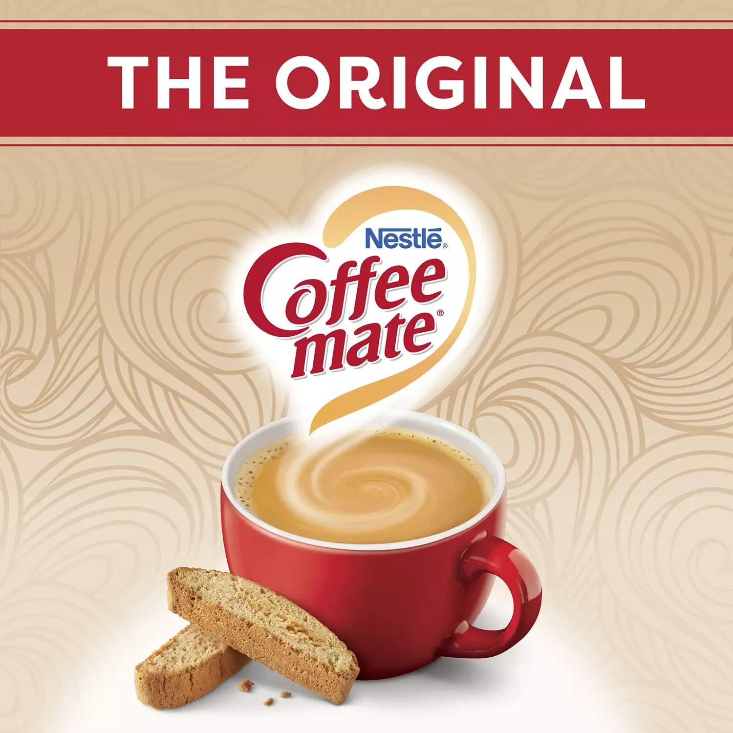 Coffee mate The Original Powder Creamer 11 oz - Pack of 4 with By The ...