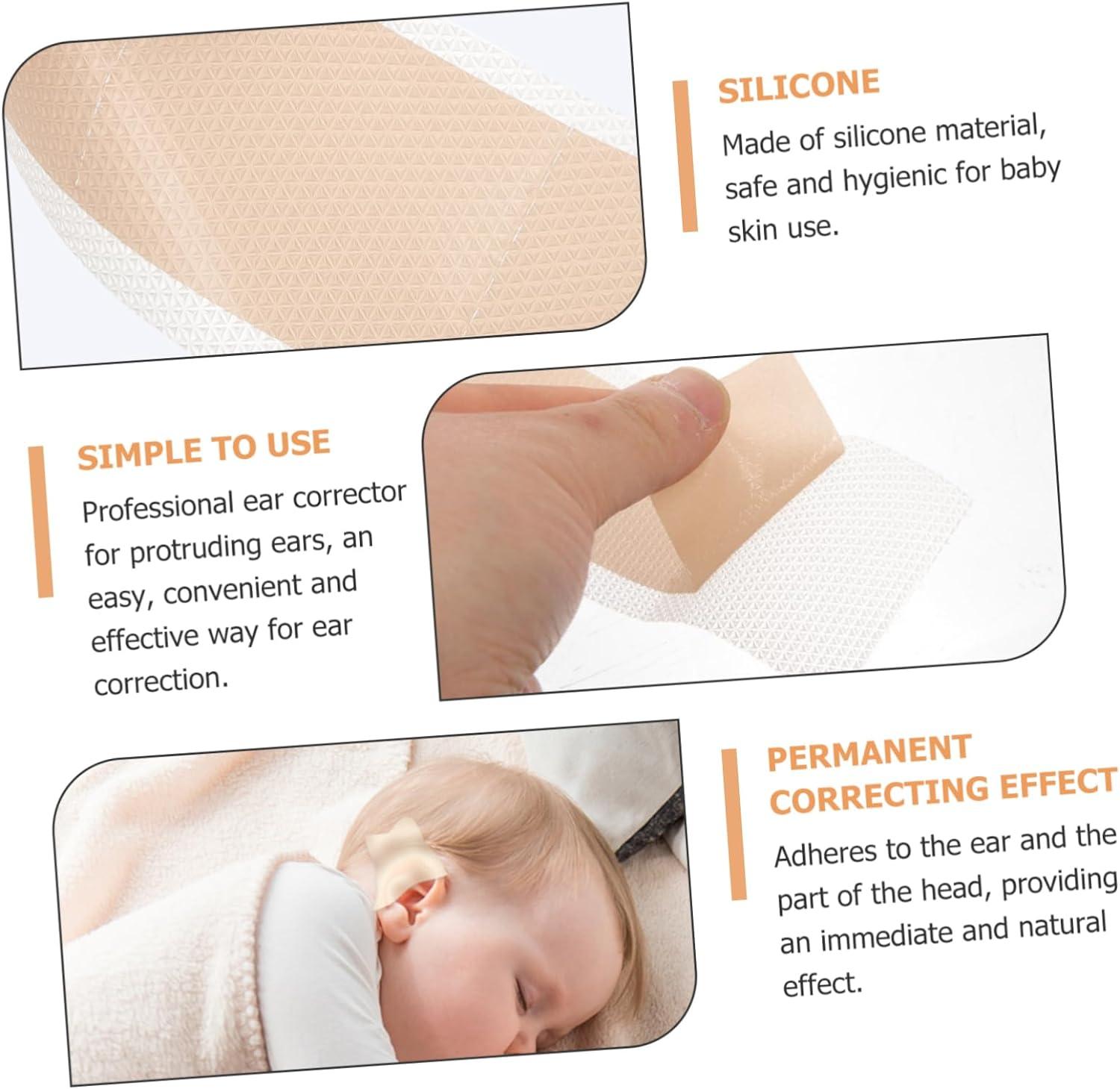 Silicone Auricle Correction Patch - Protruding Ear Sticker for Toddlers ...