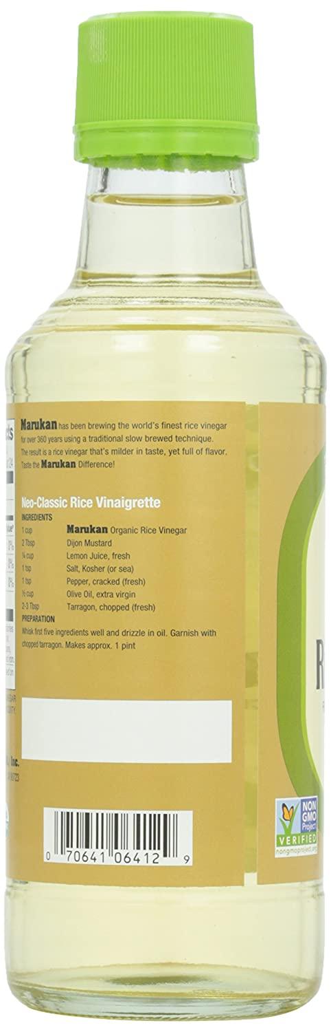 Marukan Organic Rice Vinegar 12 oz - Premium Quality Japanese Vinegar ...