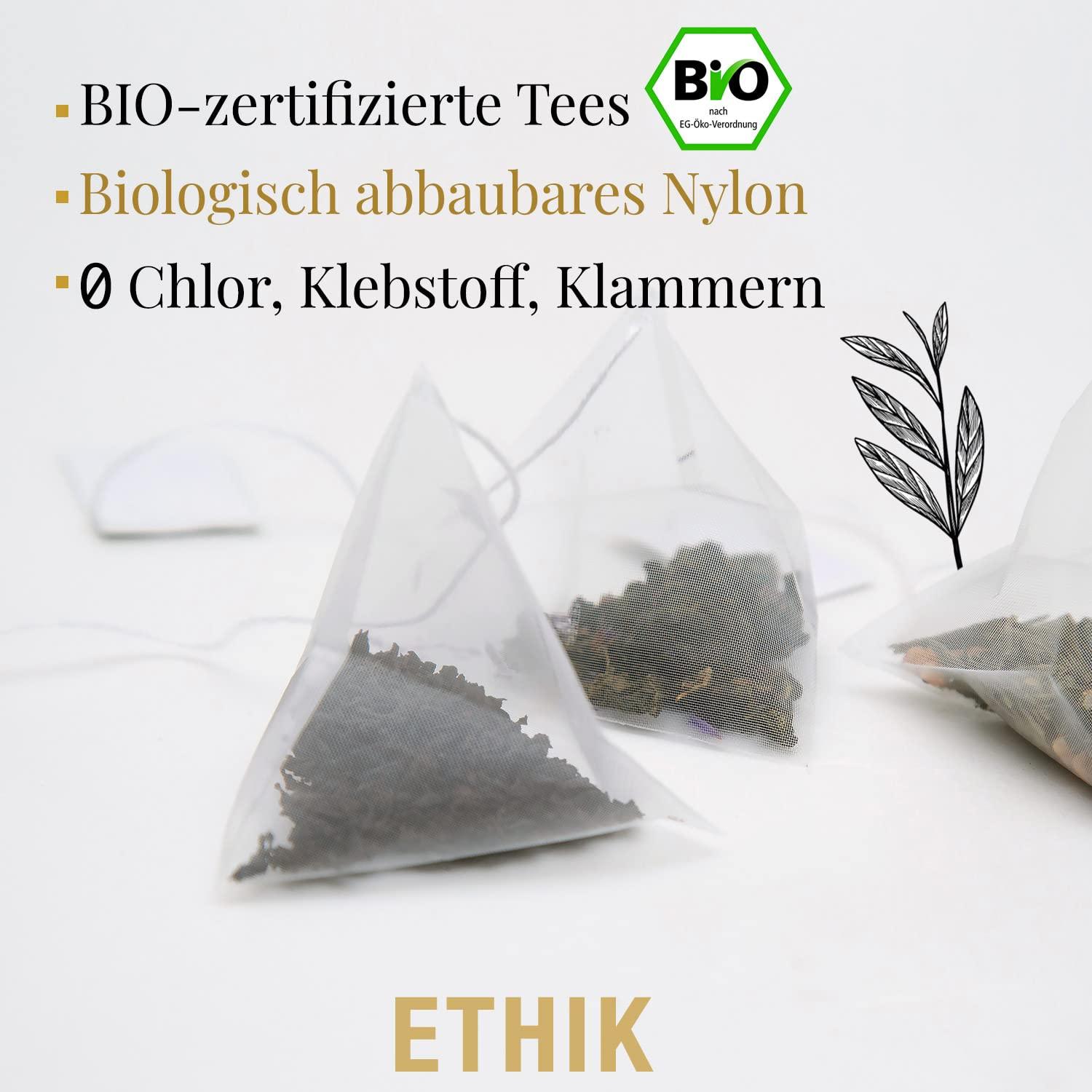 Buy Organic Tea Set | Premium 6 Variety Gift Set | Natural Flavors | 48 ...