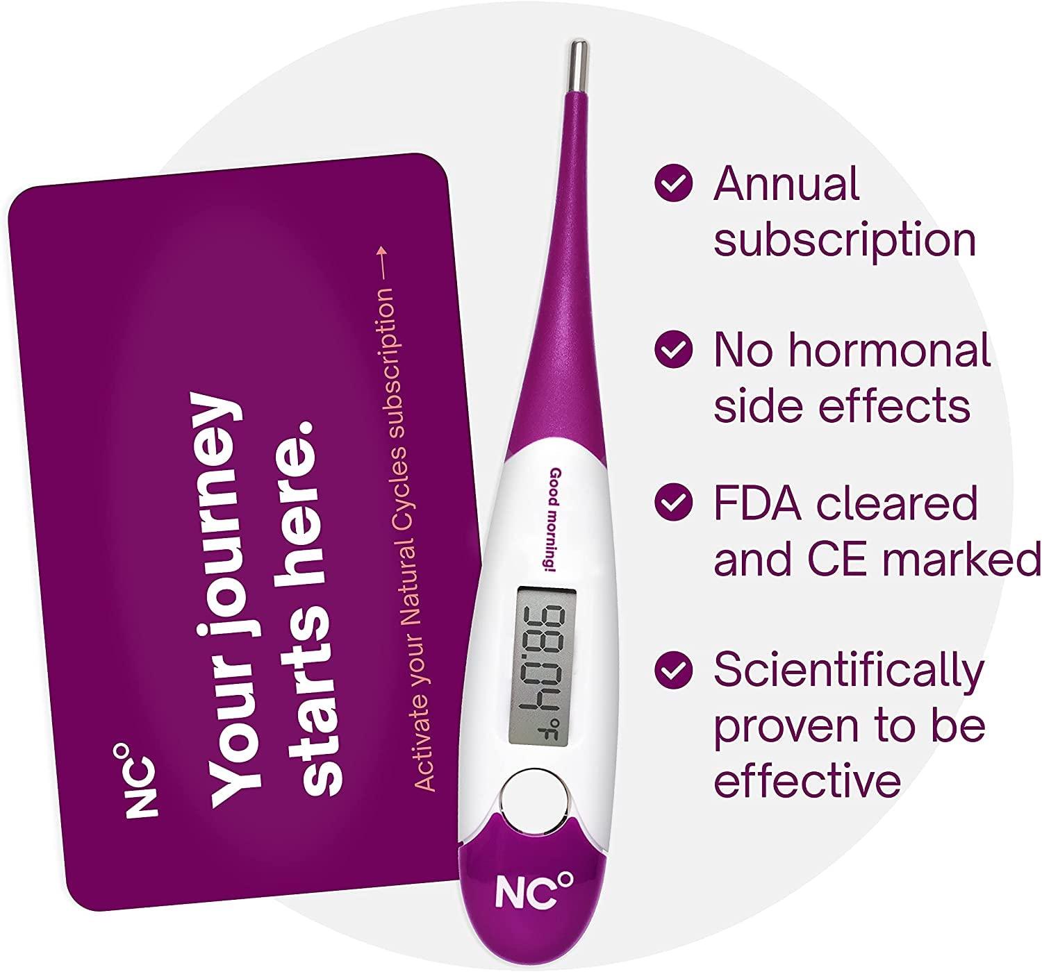 Natural Cycles 12 Month Subscription Digital Birth Control And Fertility App