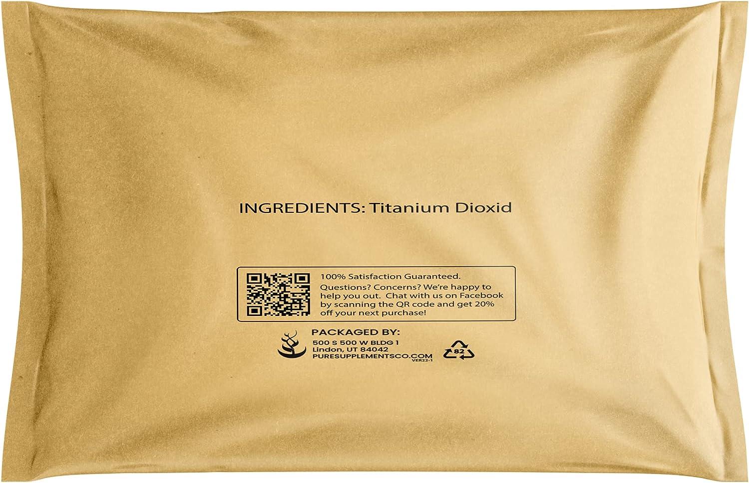 4 oz Titanium Dioxide - Pure Natural Pigment & Colorant - Original ...