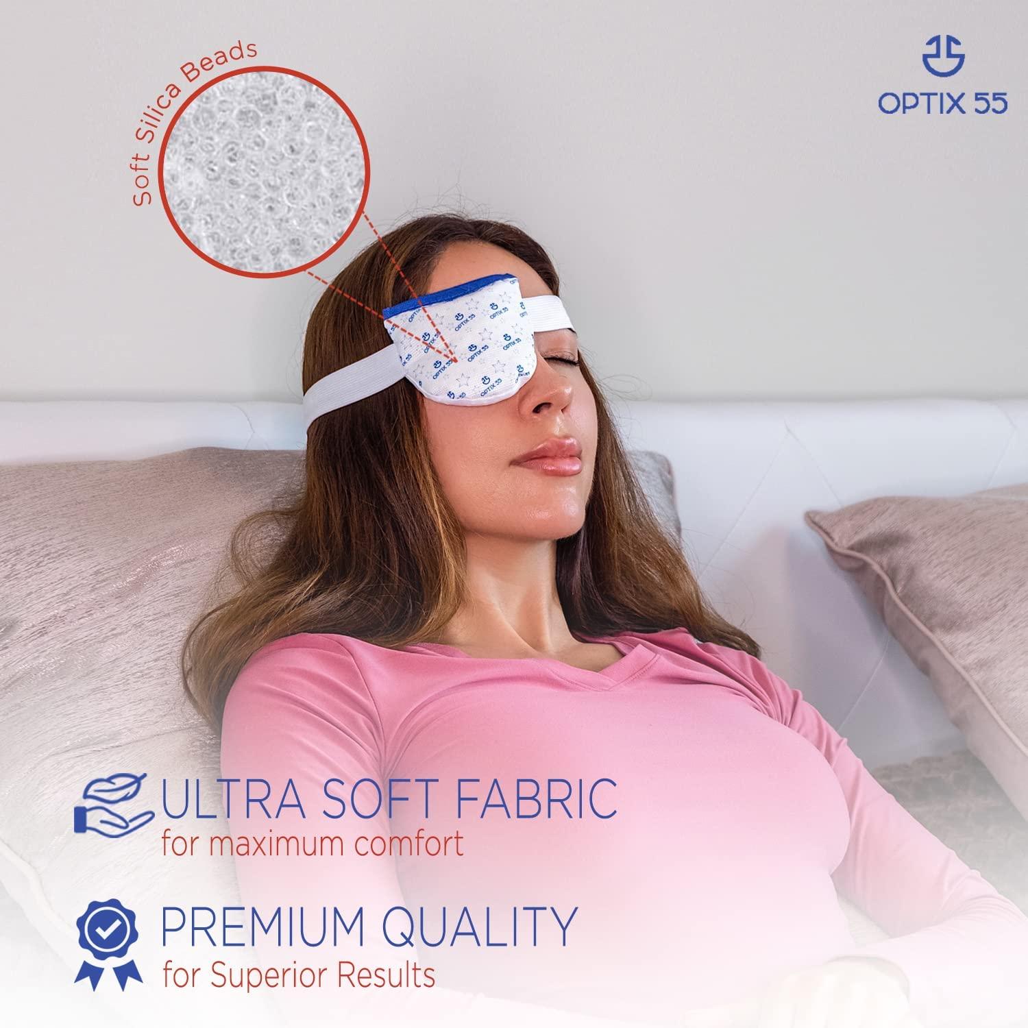 Moist Heat Eye Compress Pad for Dry Eye | Pink Eye, Blepharitis & Stye ...