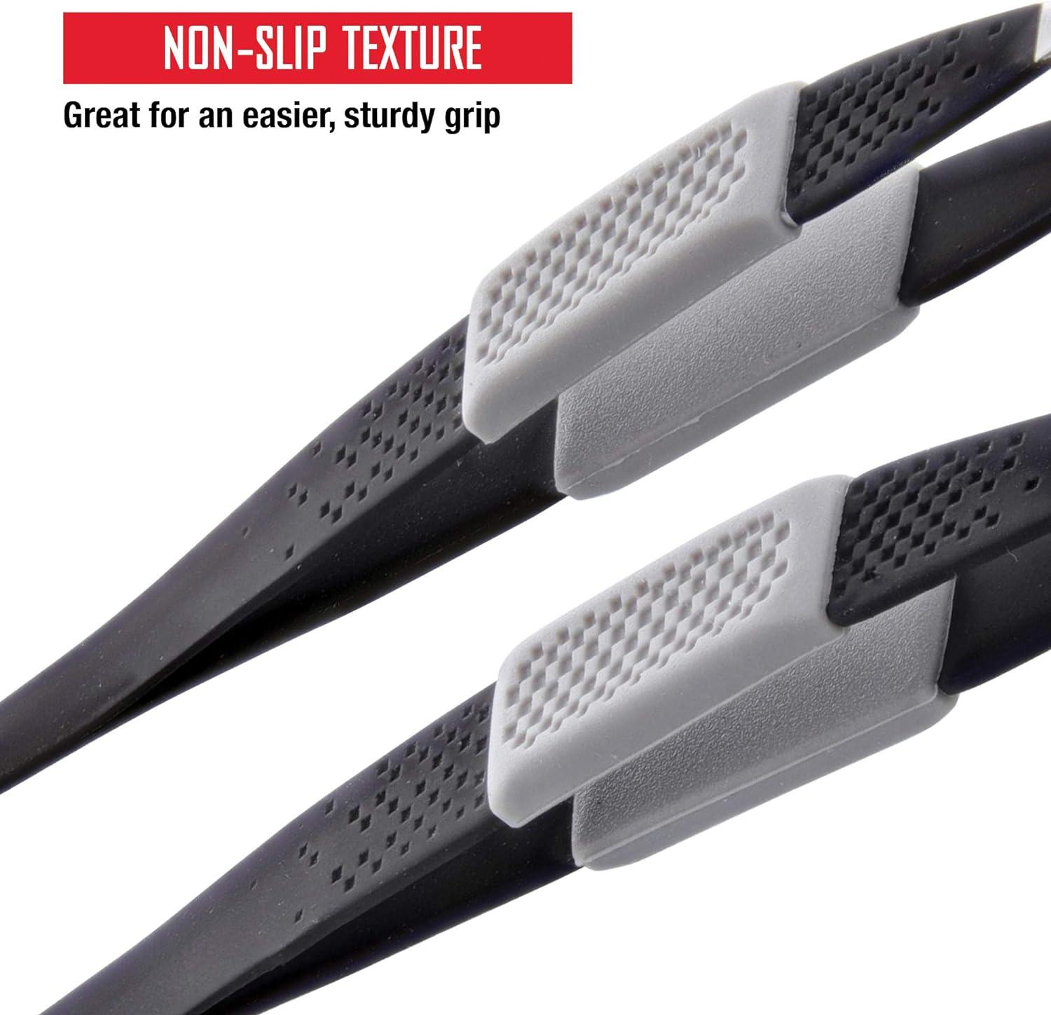 Barbasol Non Slip Stainless Steel Tweezer (2 Pack) - Slanted and ...