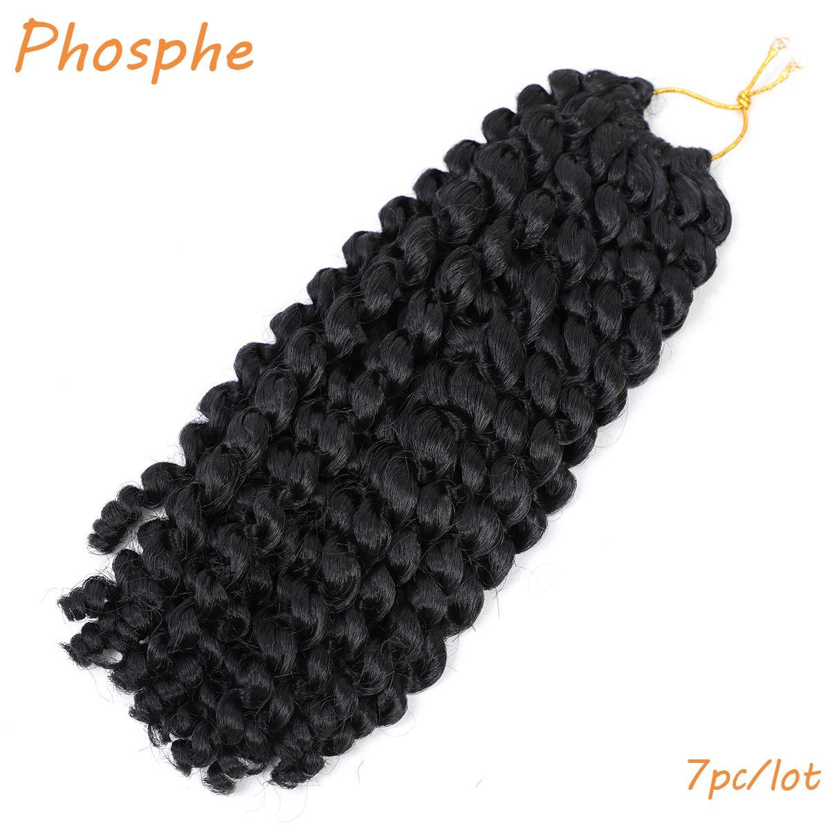 7-Pack 12 Inch Water Wave Passion Twist Crochet Hair for Black Women ...