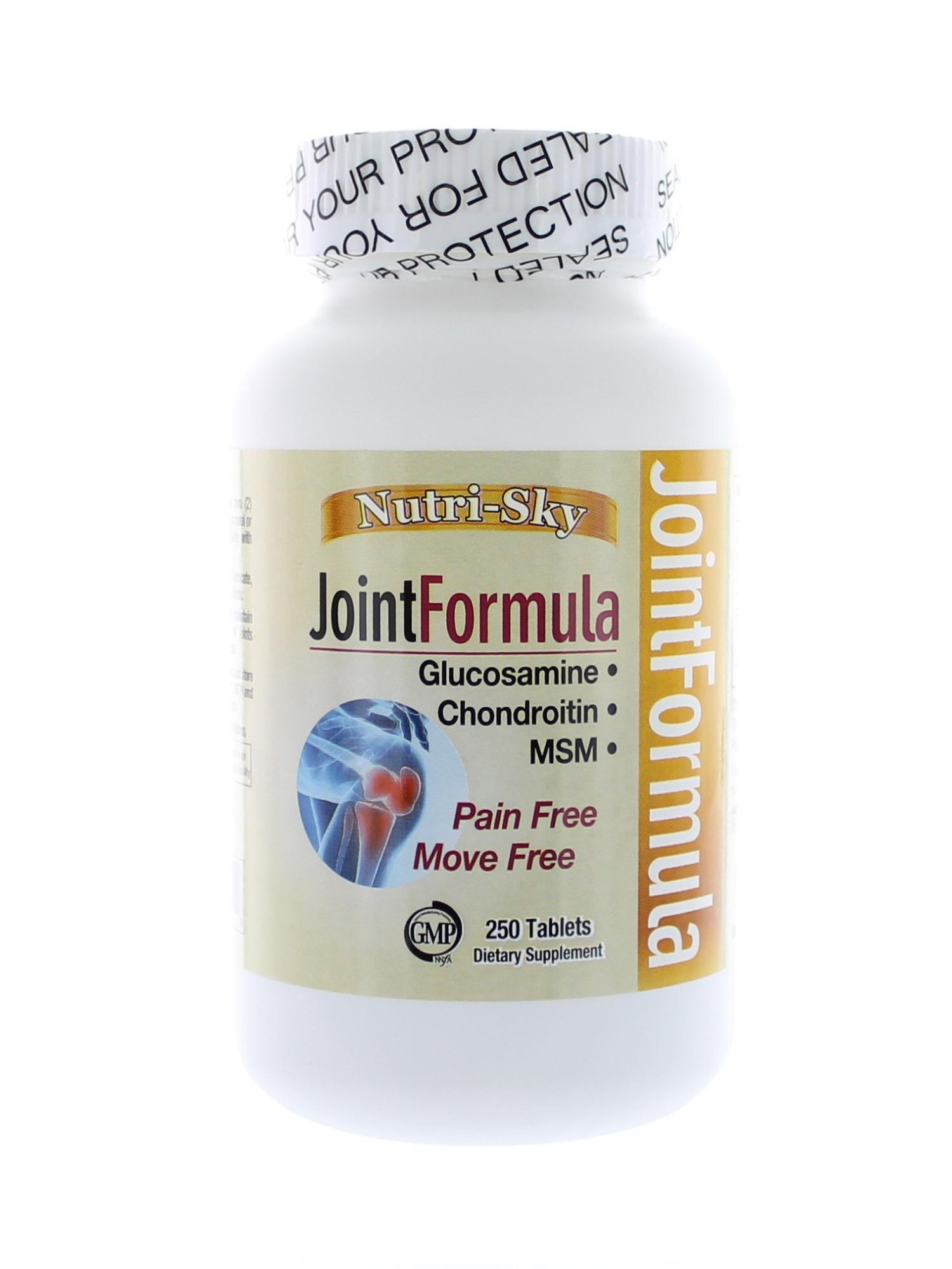 Nutri-sky Joint Formula 250 Tablets - Support Joint Health and Mobility ...