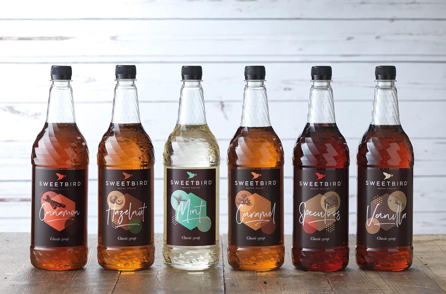 Sweebird English Toffee Syrup (1 Litre) - Vegan-Friendly Sweet Toffee ...