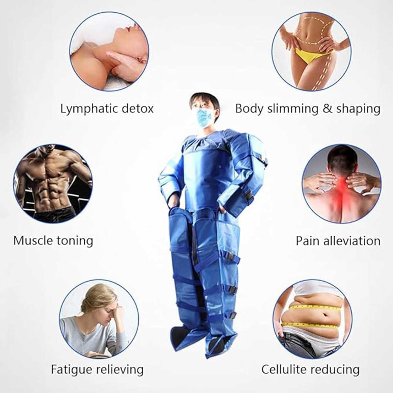 Air Compression Massager for Full Body Relief | Pressotherapy Device ...