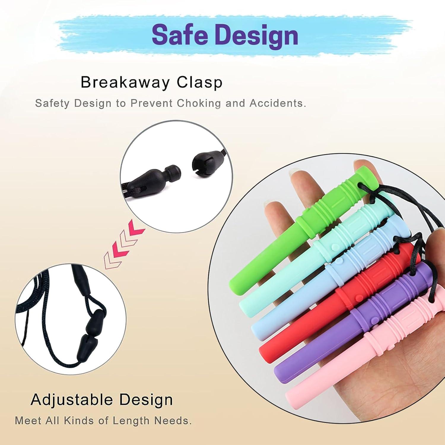 Seeway Sensory Kieletzeiten - Silicone Chewing Chains for Autistic ...