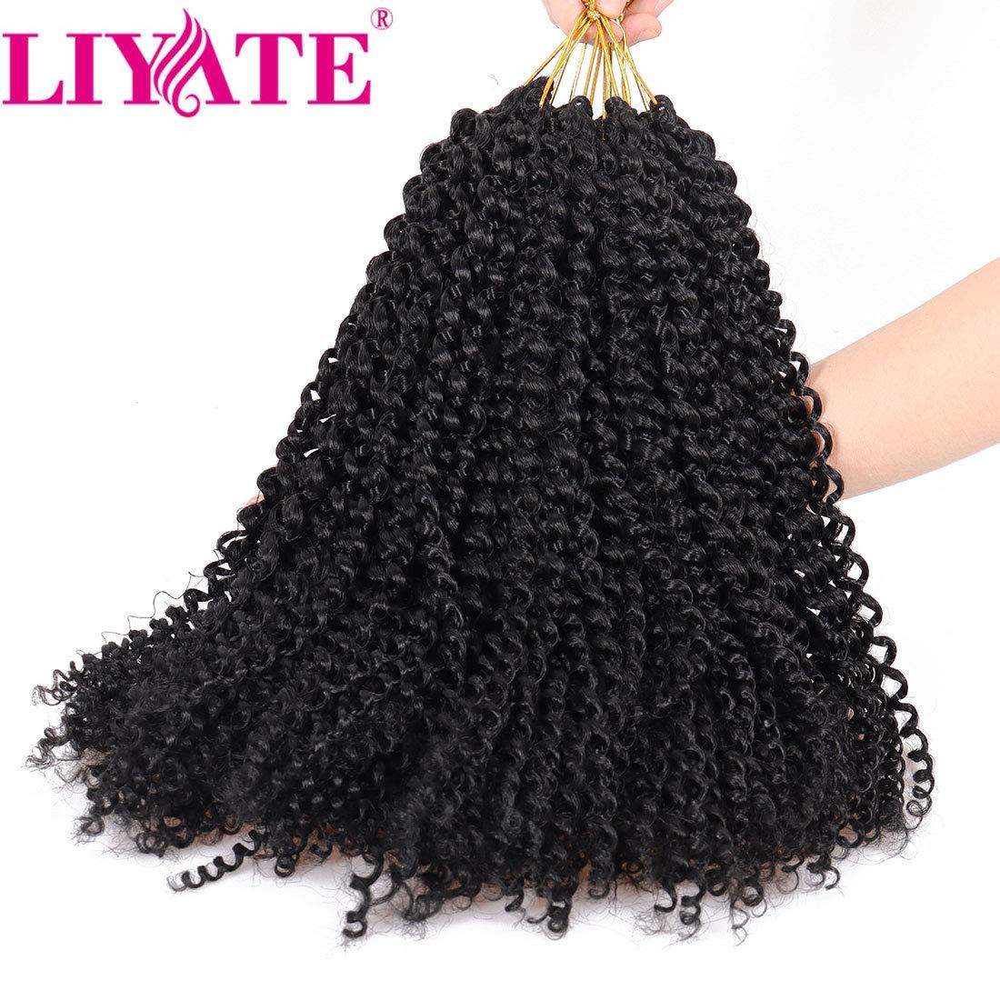 7 Pack 12 Inch Water Wave Passion Twist Crochet Braiding Hair ...