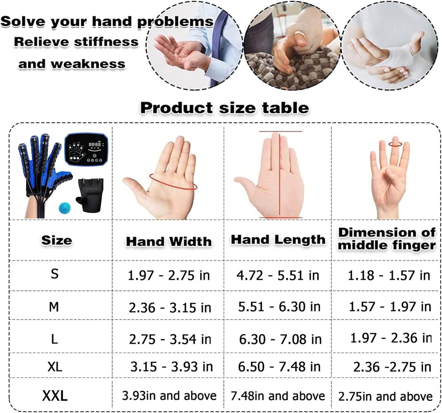 Rehabilitation Robot Gloves 5 Fingers are Trained Individually Hand Dysfunction Patient Training ...