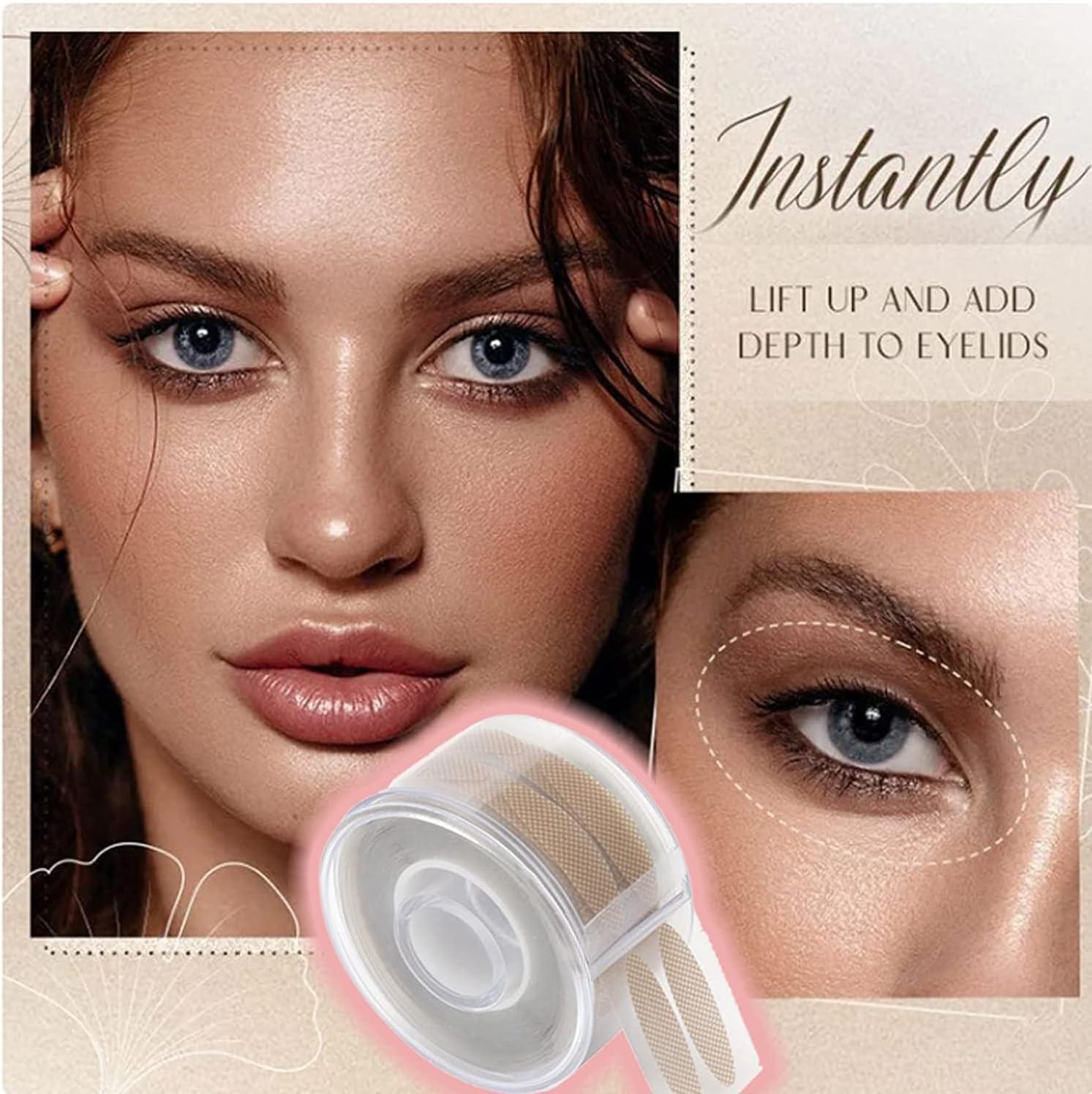 Anjoize Eyelid Lift Eyelid Tape Eye Lift Tape for Droopy Lids Waterproof Eyelid Lifter Strips ...