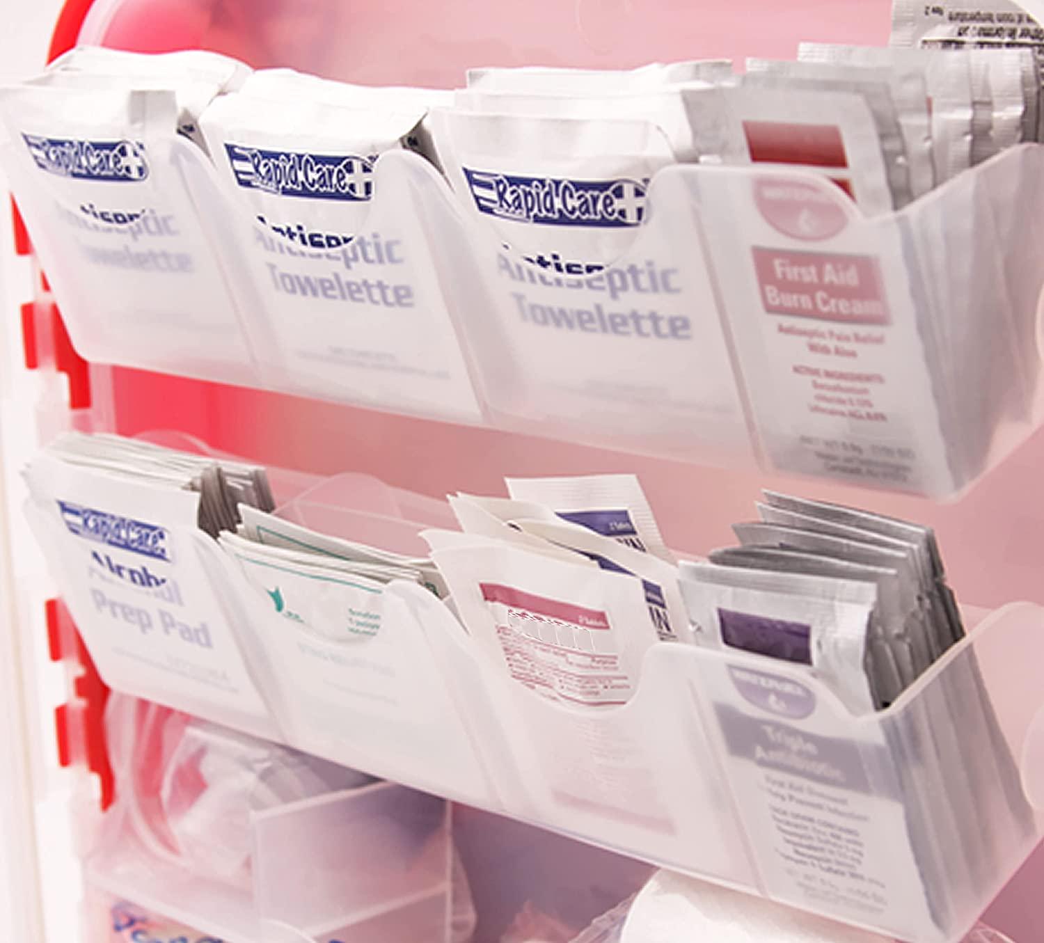 Rapid Care First Aid 804-15-12 100 Person 376 Piece Emergency First Aid ...