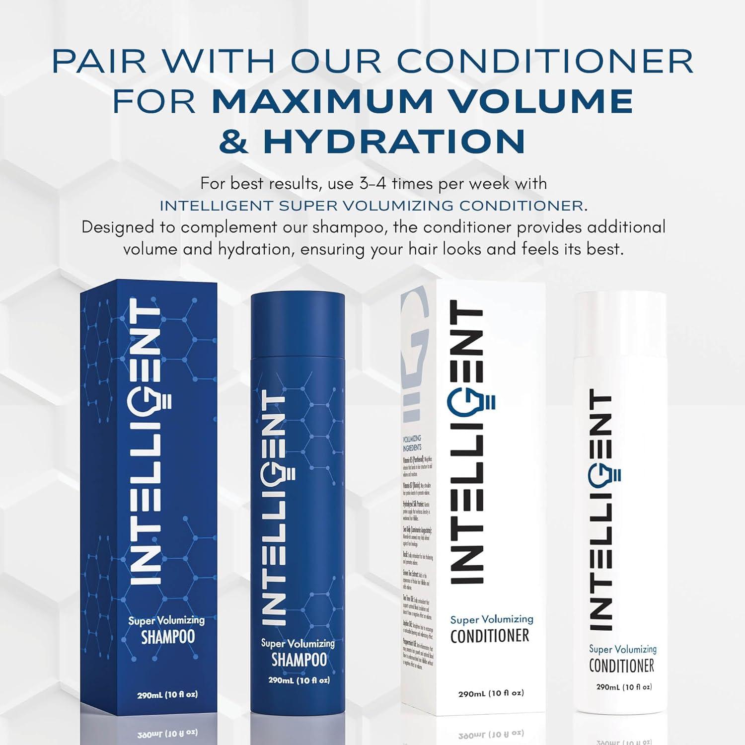 Intelligent Super Volumizing Hair Loss Shampoo - DHT Inhibitor Anti ...