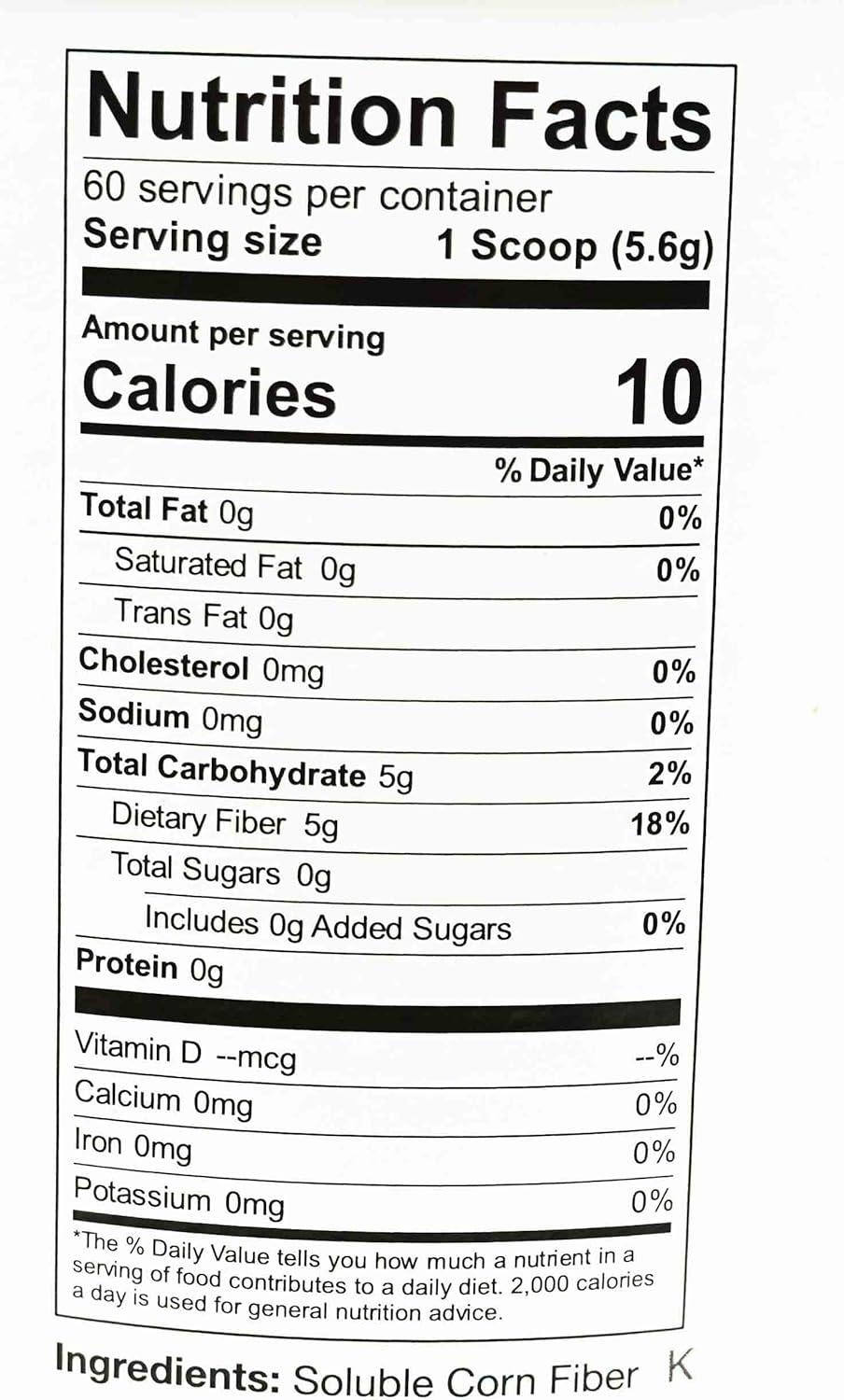 FiberCel Unflavored Fiber Powder 12oz - Boost Digestive Health and ...