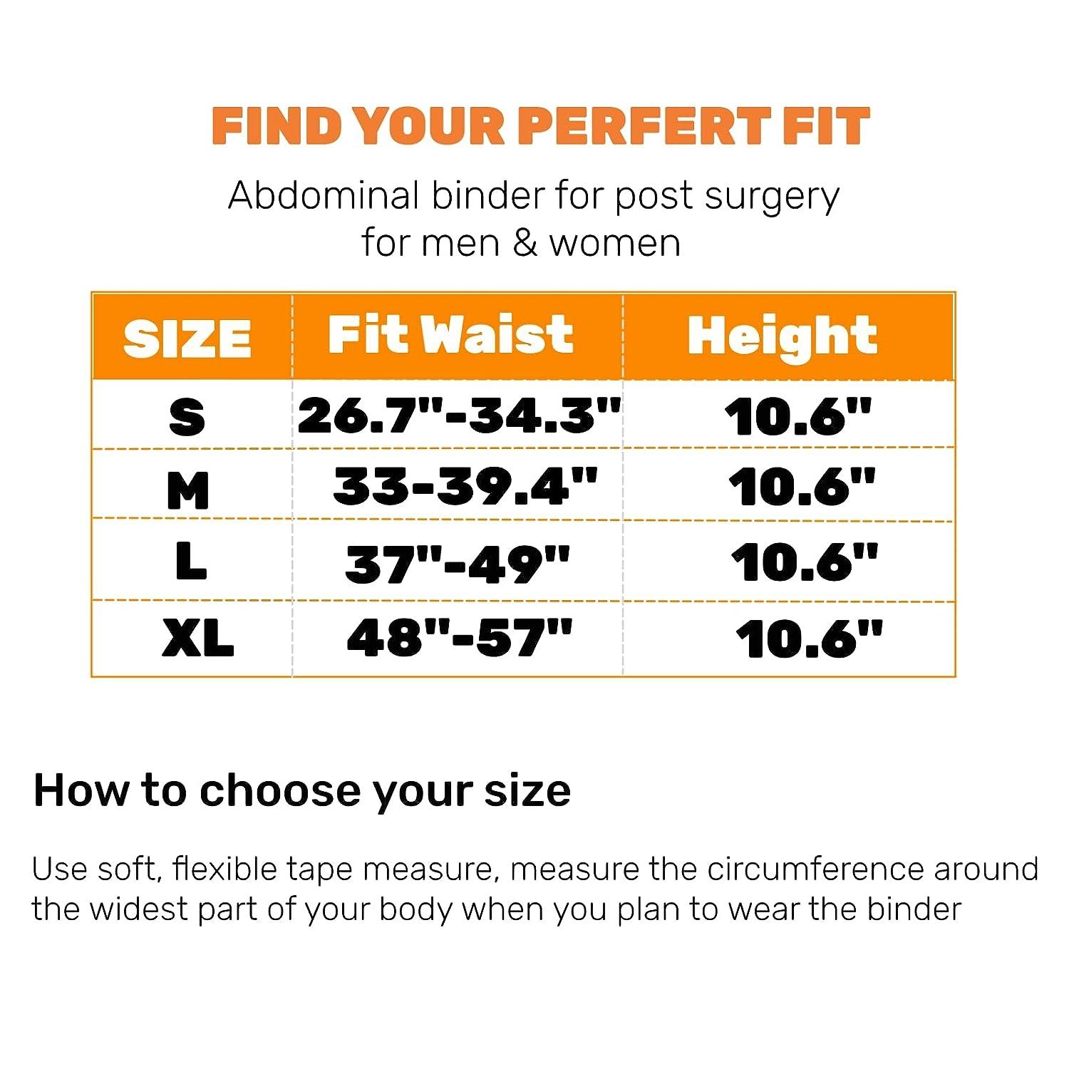Large Beige Abdominal Binder for Post Surgery & Postpartum Recovery ...