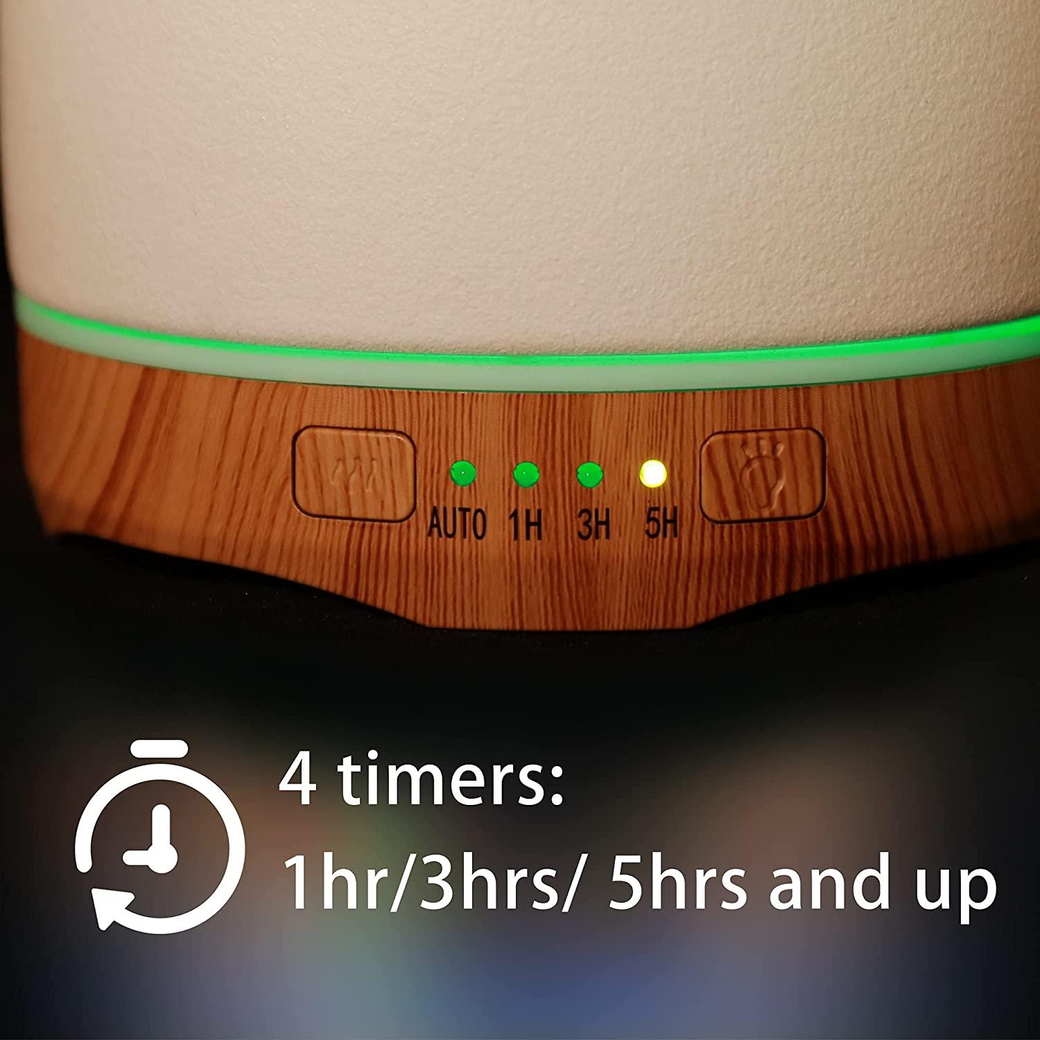 VIVITEST Ceramic Ultrasonic Essential Oil Diffuser (250ML ...