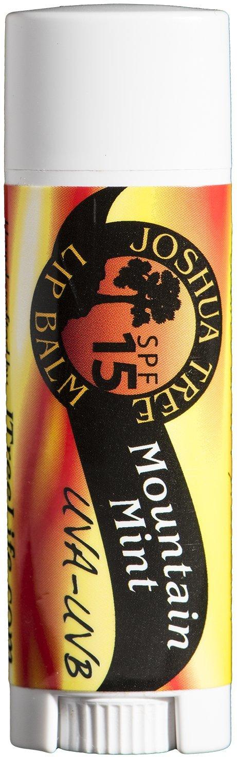 JOSHUA TREE Traditional Lip Balm Mountain Mint SPF 15 - Hydrating ...