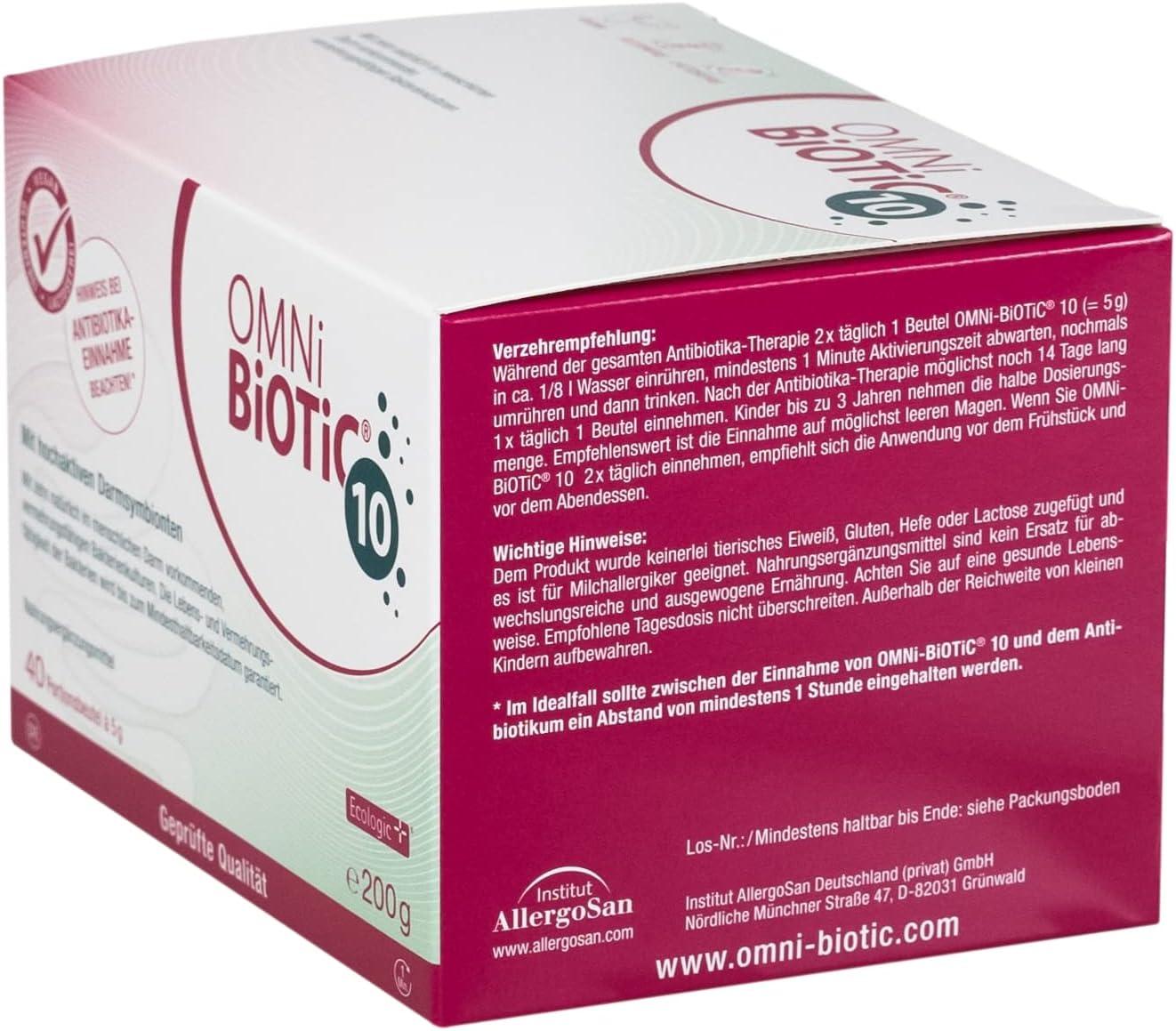 Omni Biotic 10 - 40 Portions (200g) | 10 Bacterial Strains | 10 Billion ...